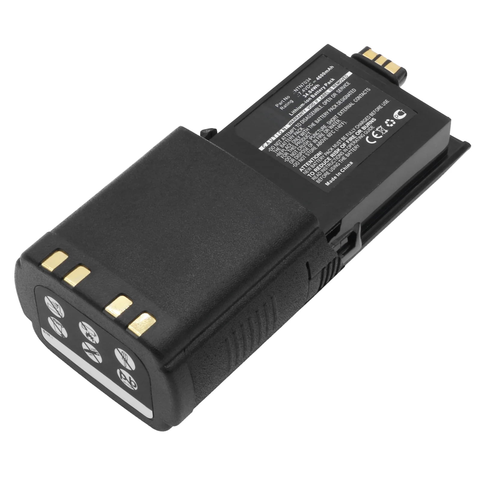Batteries N Accessories BNA-WB-L1092 2-Way Radio Battery - Li-ion, 7.4 ...