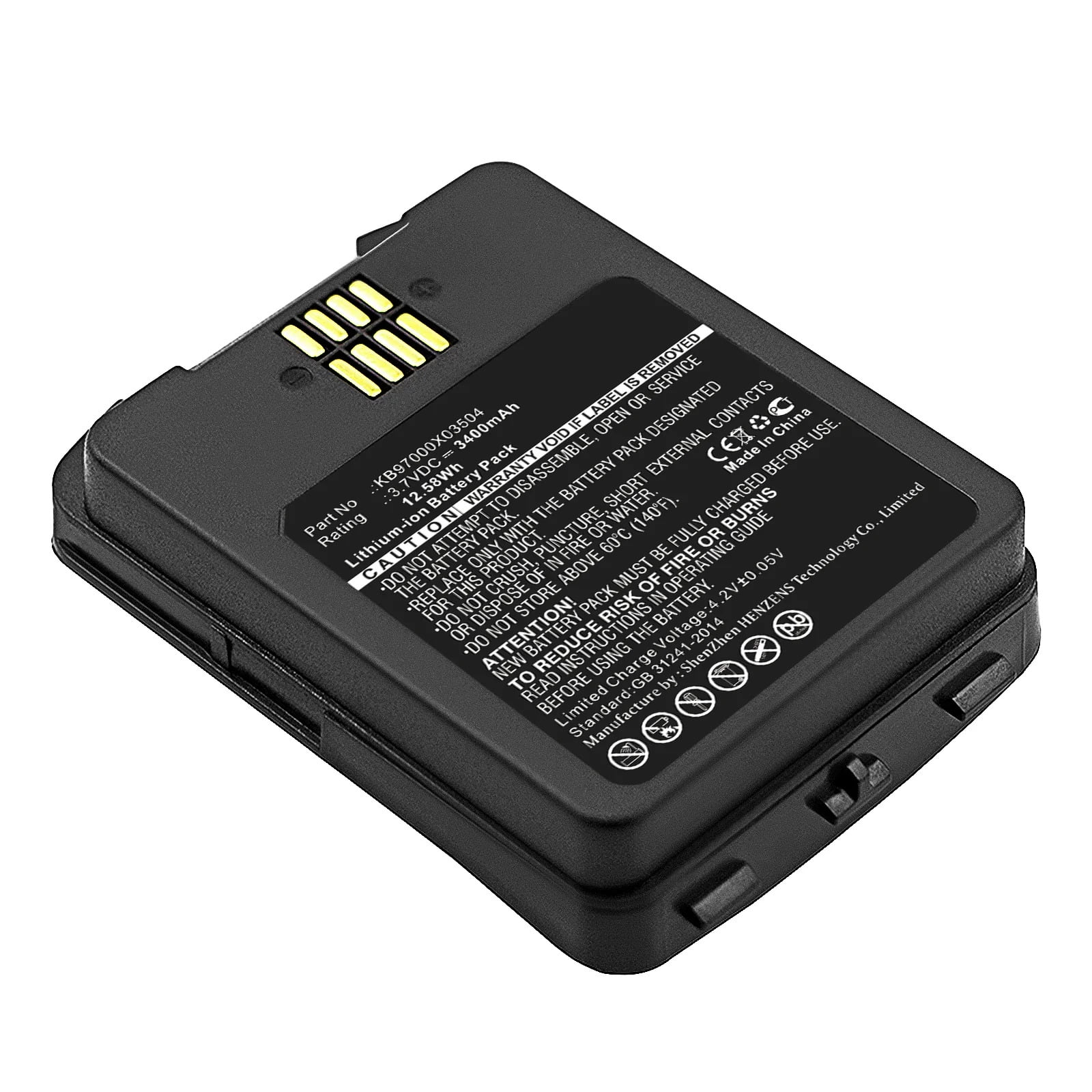 Batteries N Accessories BNA-WB-L1220 Barcode Scanner Battery - Li-Ion ...