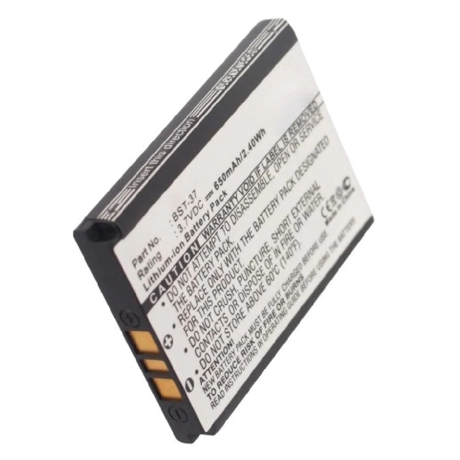 Batteries N Accessories BNA-WB-L12383 Cell Phone Battery - Li-ion, 3.7V ...