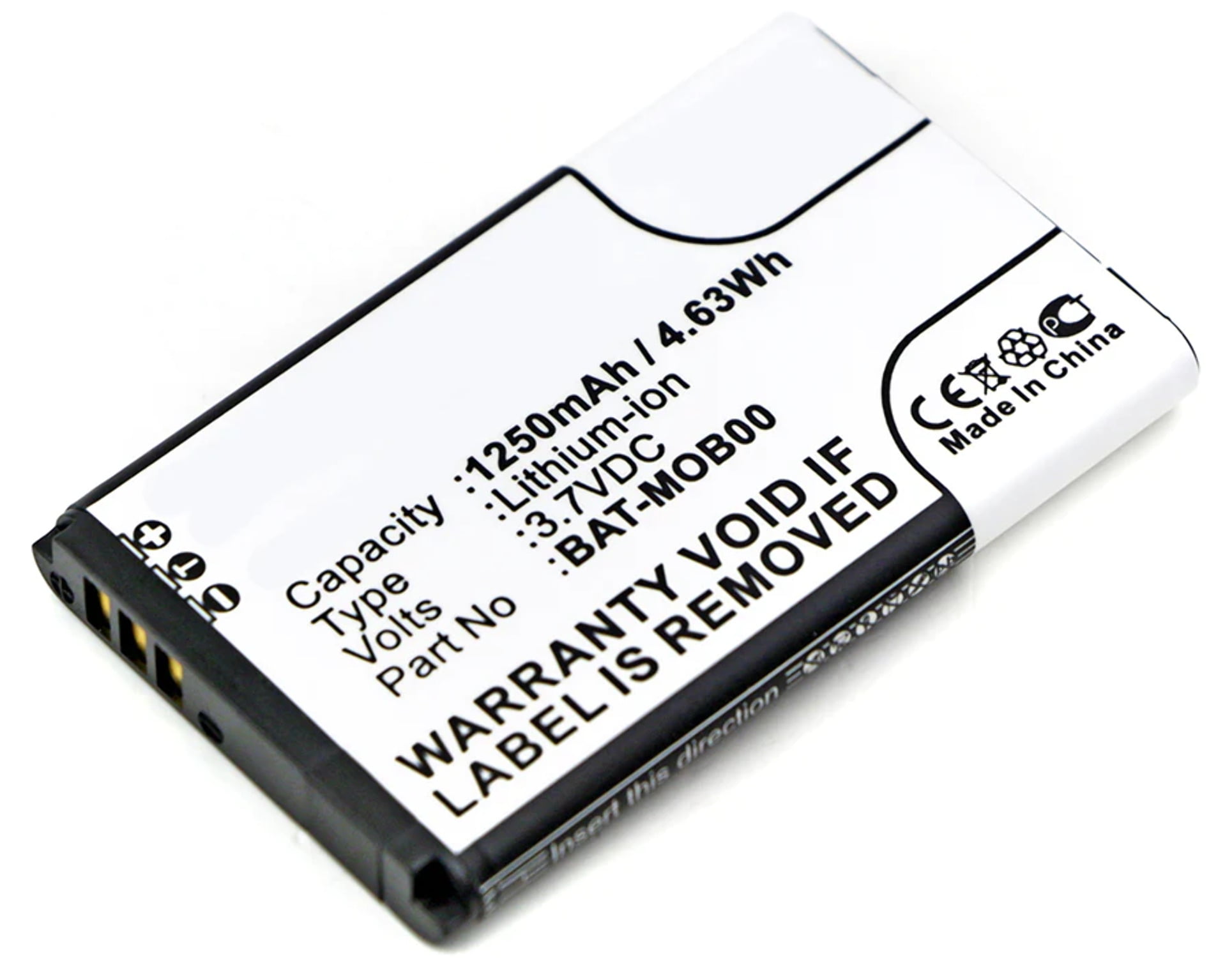 Batteries N Accessories BNA-WB-L1243 Barcode Scanner Battery - Li-Ion ...