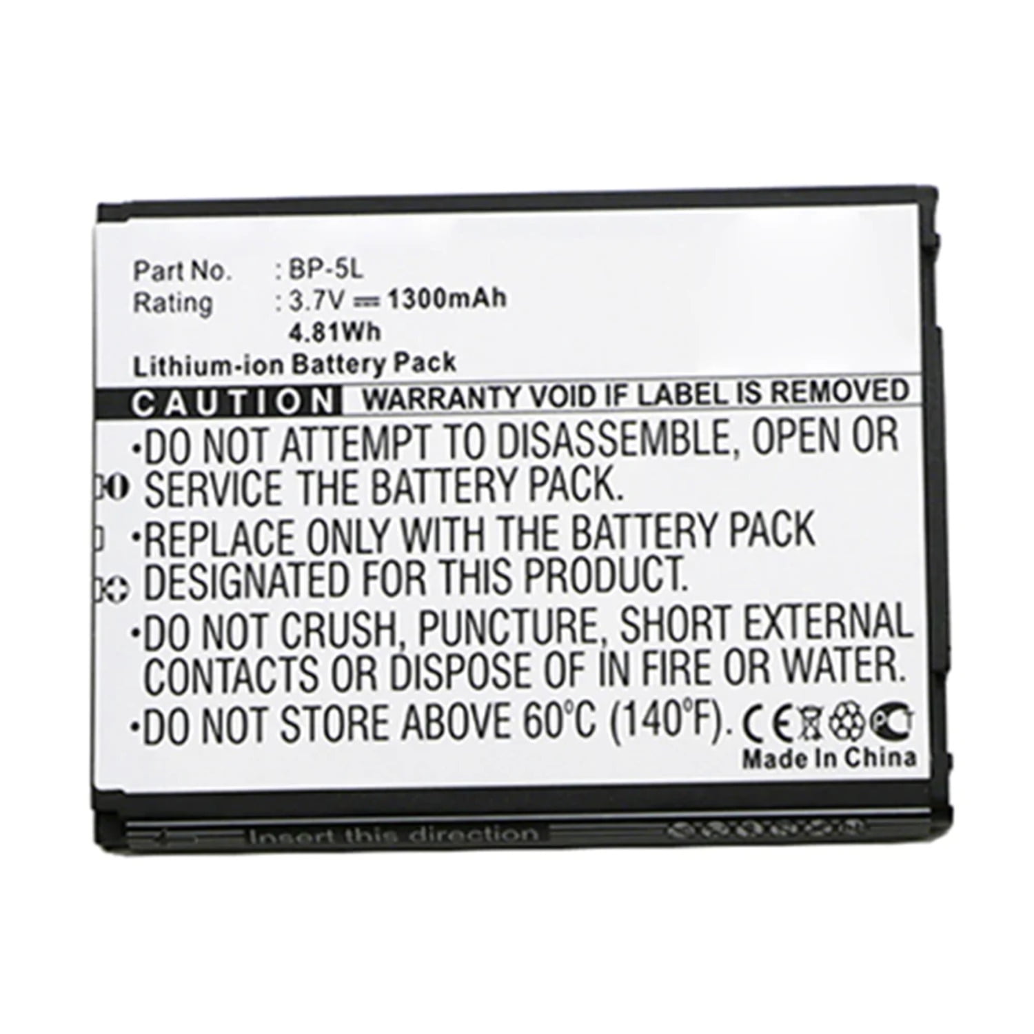 Batteries N Accessories BNA-WB-L16489 Cell Phone Battery - Li-ion, 3.7V ...