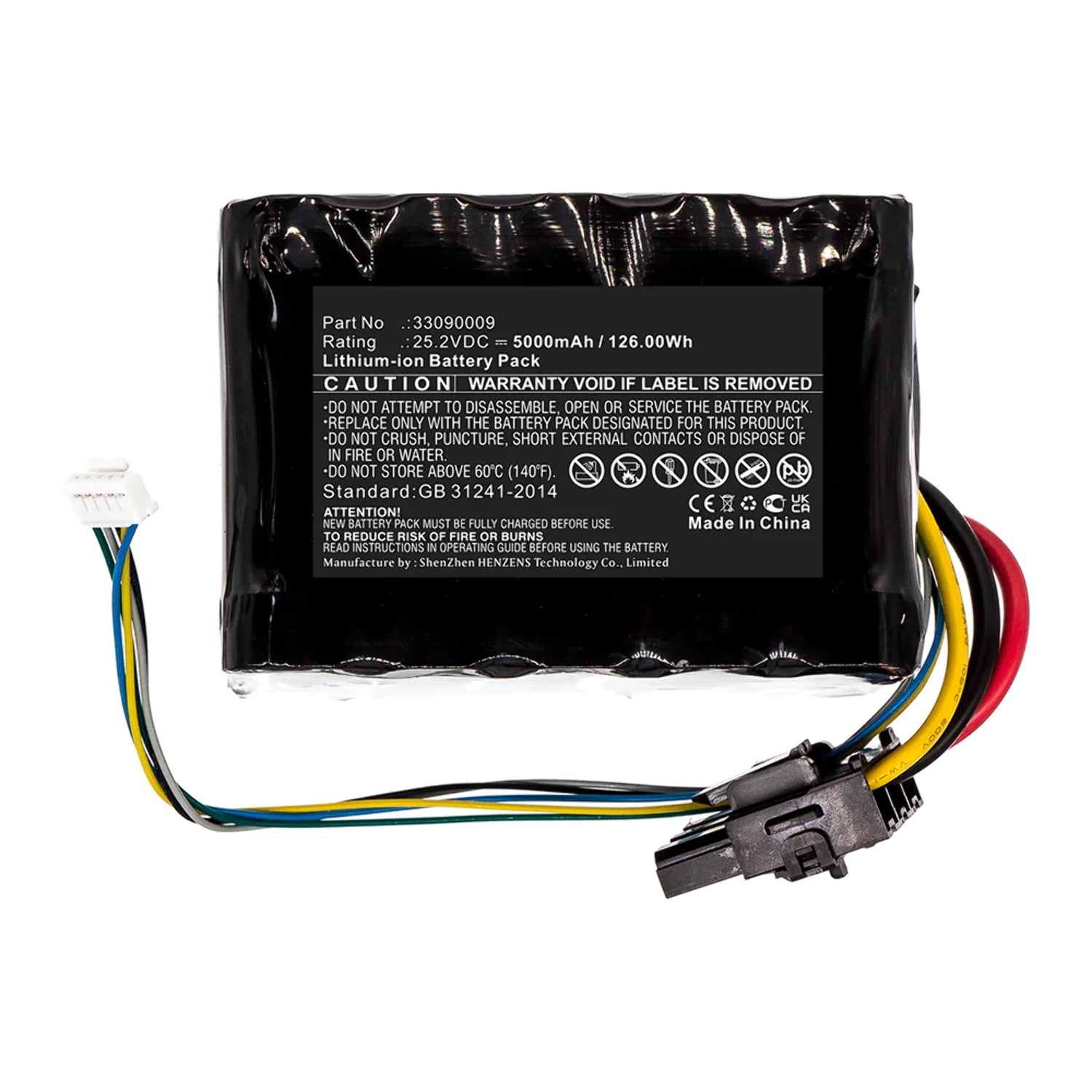 Batteries N Accessories BNA-WB-L16660 Medical Battery - Li-ion, 25.2V ...