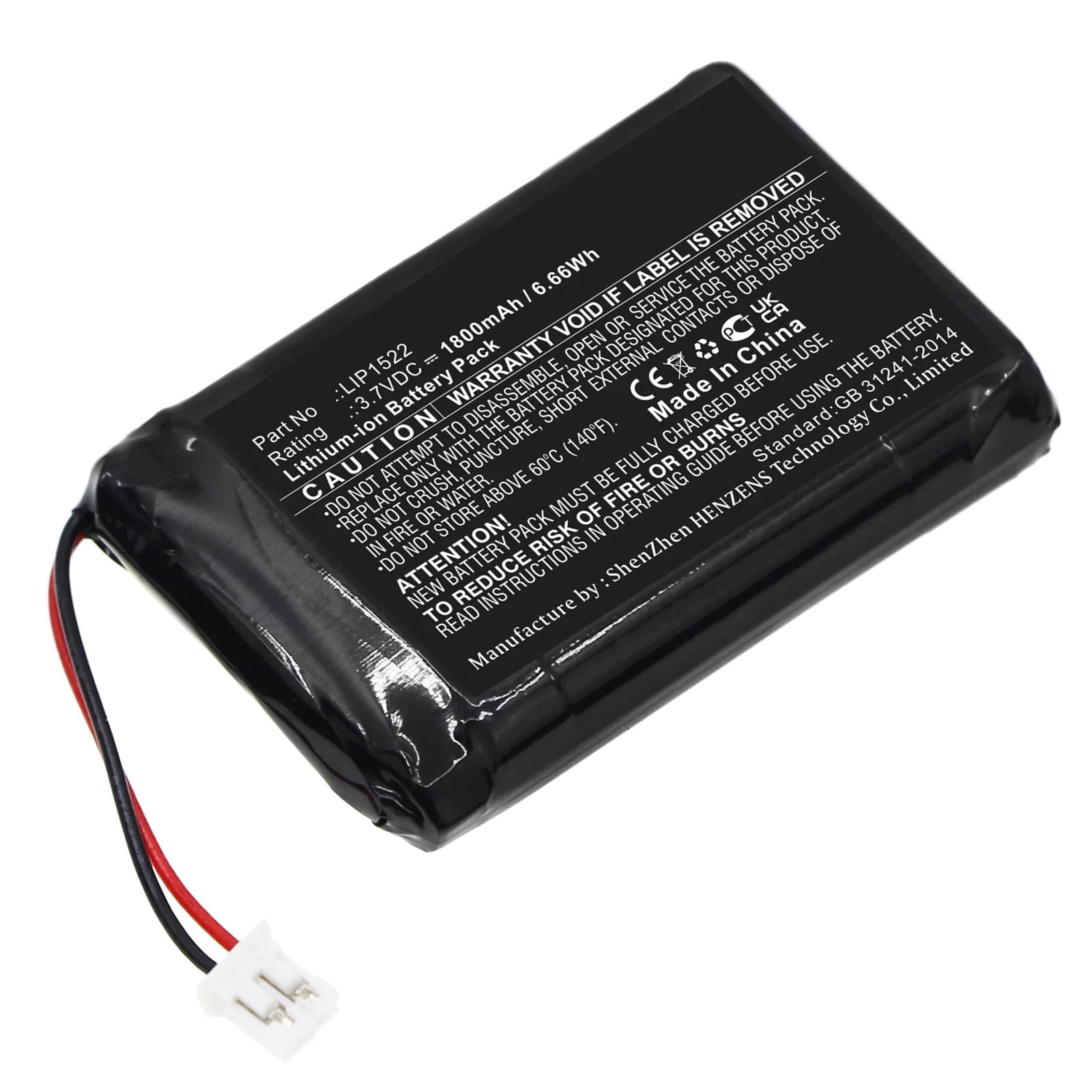 Batteries N Accessories BNA-WB-L17415 Game Console Battery - Li-ion, 3 ...