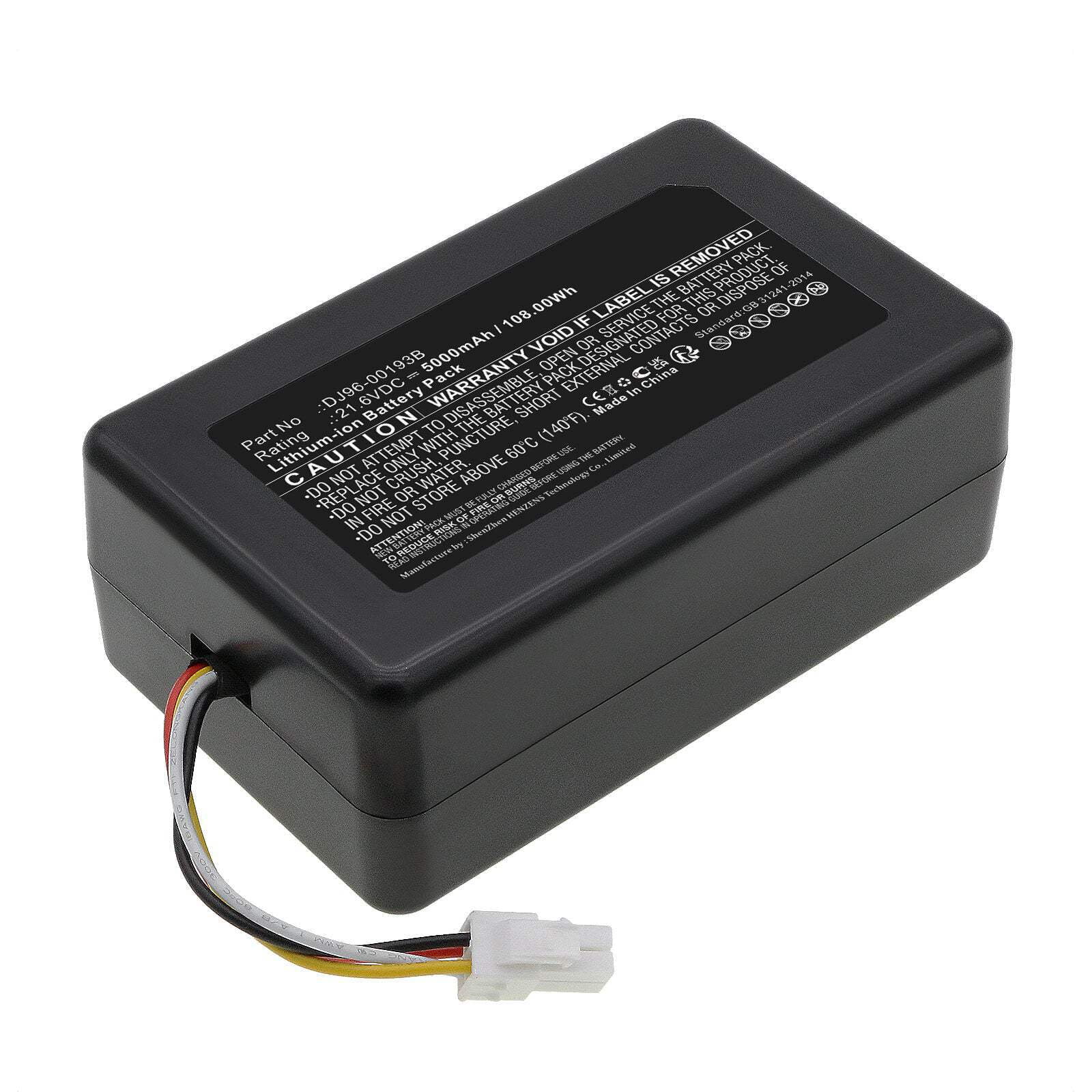Batteries N Accessories BNA-WB-L17876 Vacuum Cleaner Battery - Li-Ion ...