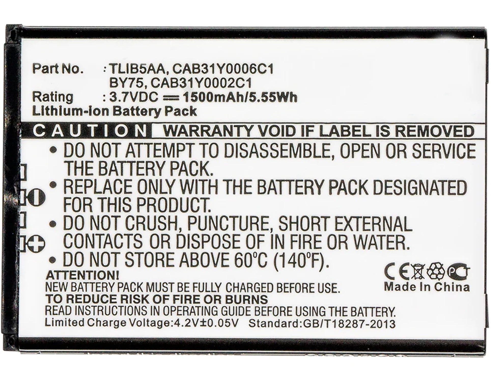 Batteries N Accessories BNA-WB-L3031 Cell Phone Battery - Li-Ion, 3.7V ...