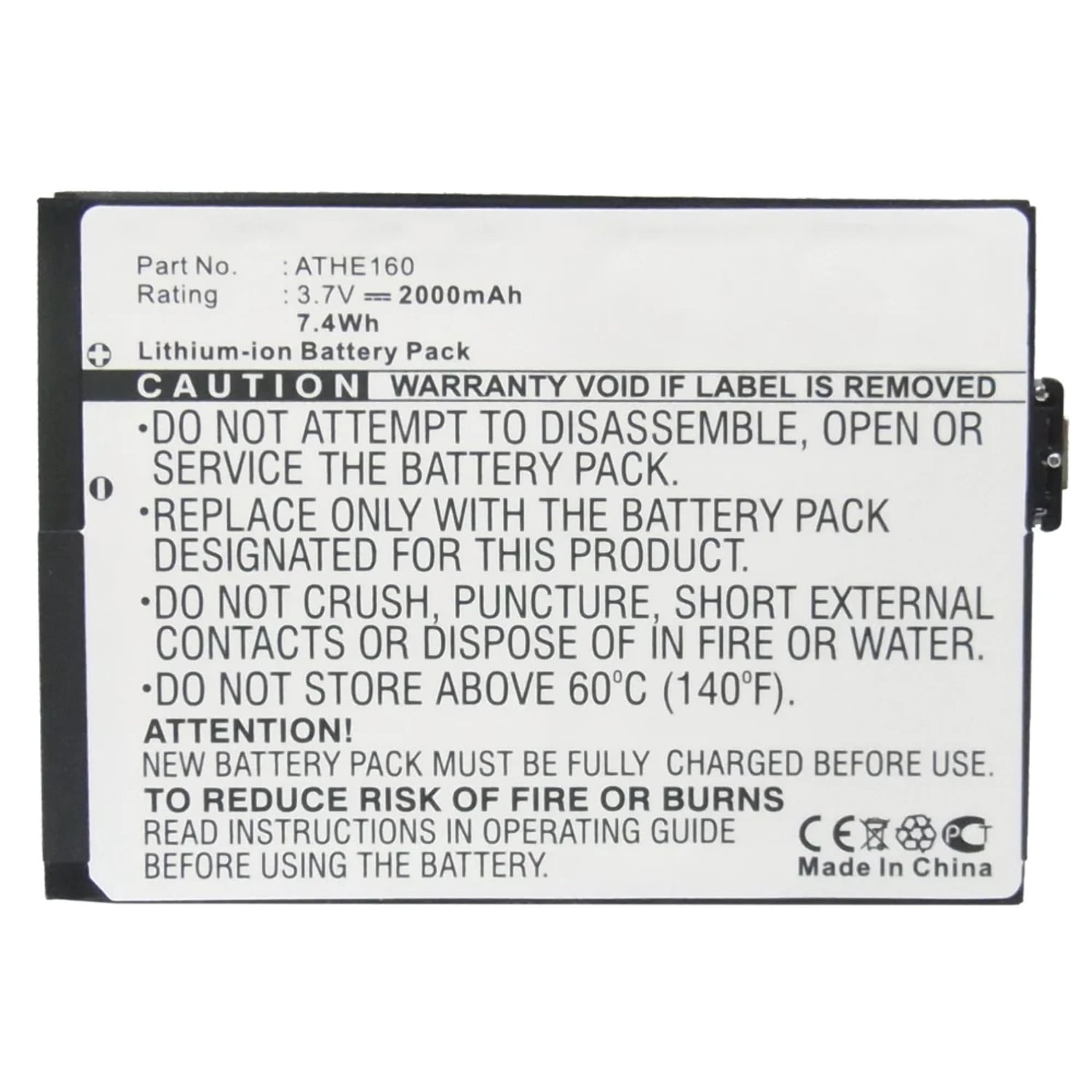 Batteries N Accessories BNA-WB-L3264 Cell Phone Battery - Li-Ion, 3.7V ...