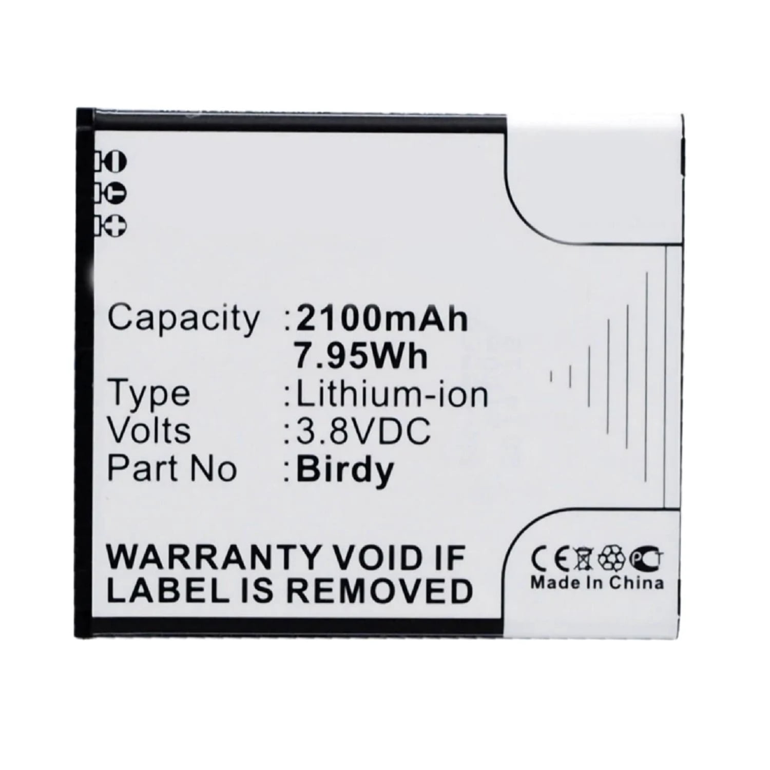 Batteries N Accessories BNA-WB-L3478 Cell Phone Battery - Li-Ion, 3.8V ...