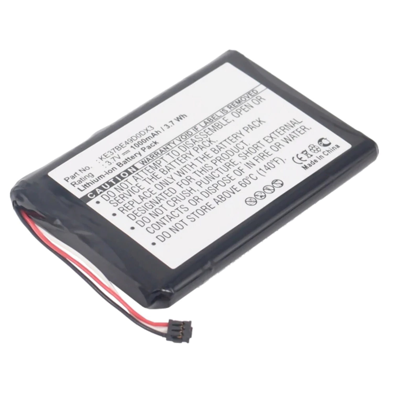 Batteries N Accessories BNA-WB-L4164 GPS Battery - Li-Ion, 3.7V, 1000 ...