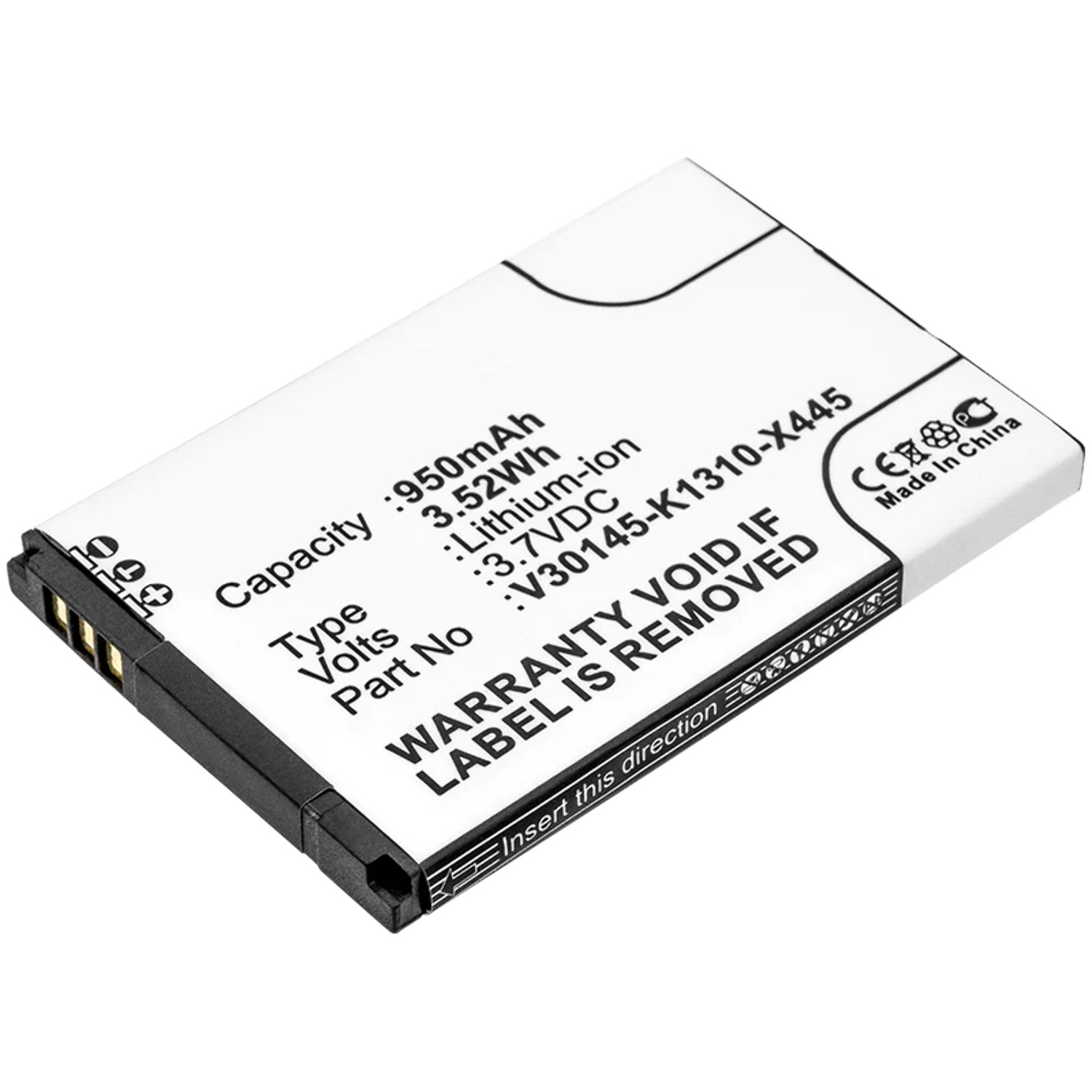 Batteries N Accessories BNA-WB-L428 Cordless Phone Battery - Li-Ion, 3 ...