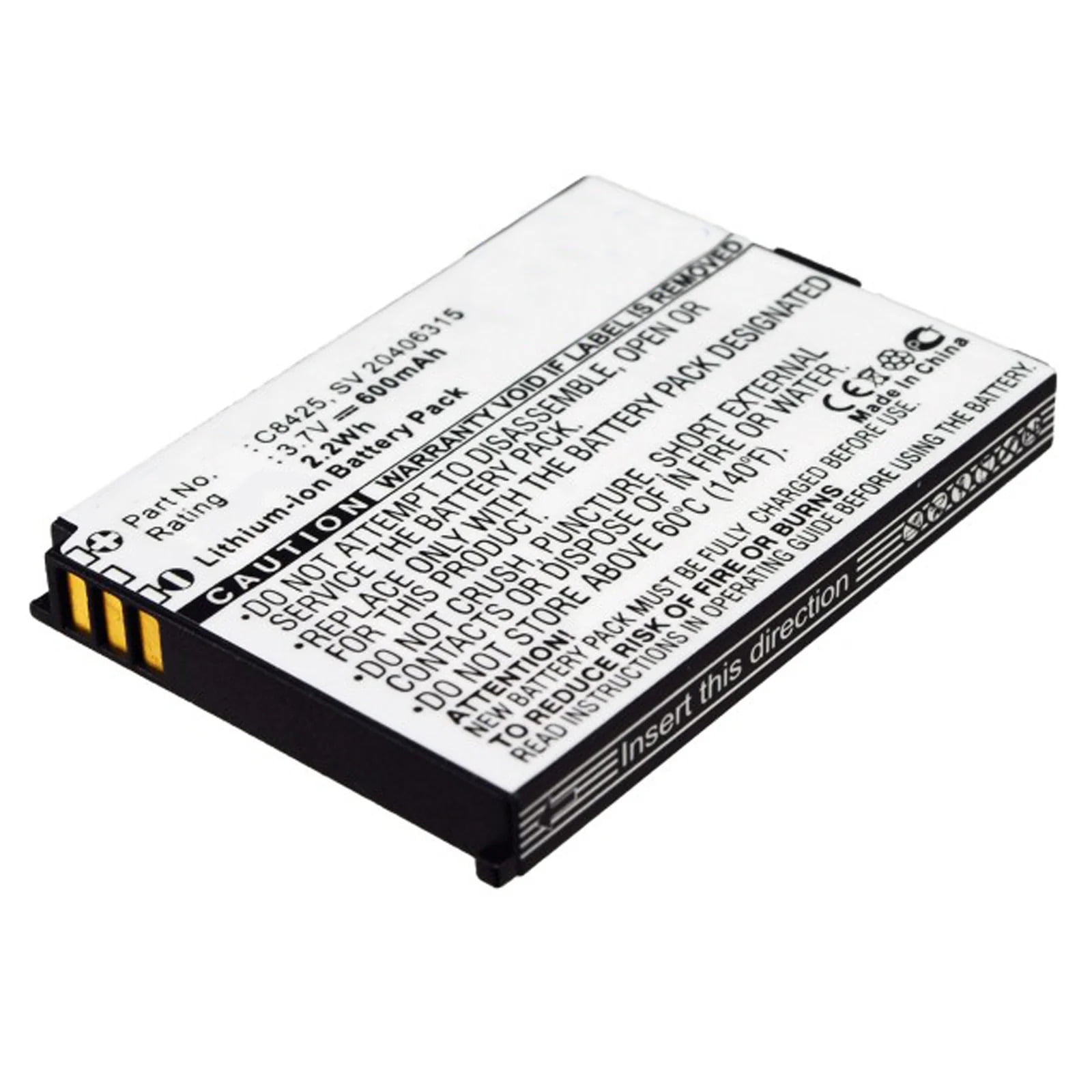 Batteries N Accessories BNA-WB-L434 Cordless Phones Battery - Li-Ion, 3 ...