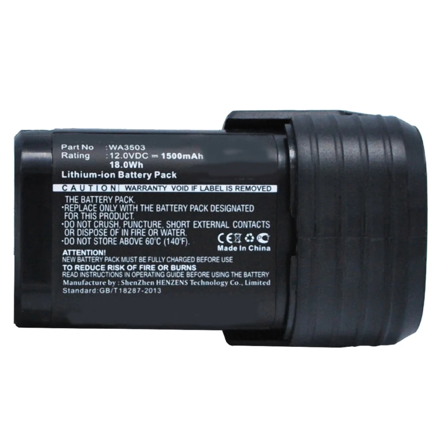 Batteries N Accessories BNA-WB-L6360 Power Tools Battery - Li-Ion, 12V ...