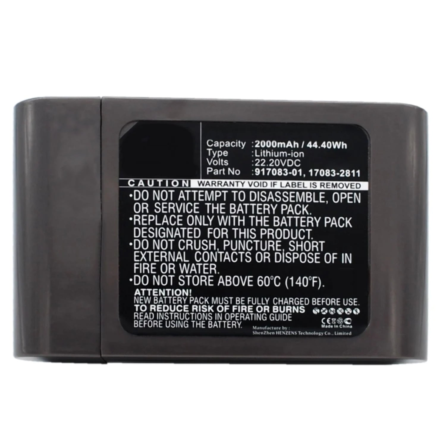 Batteries N Accessories BNA-WB-L6721 Vacuum Cleaners Battery - Li-Ion ...