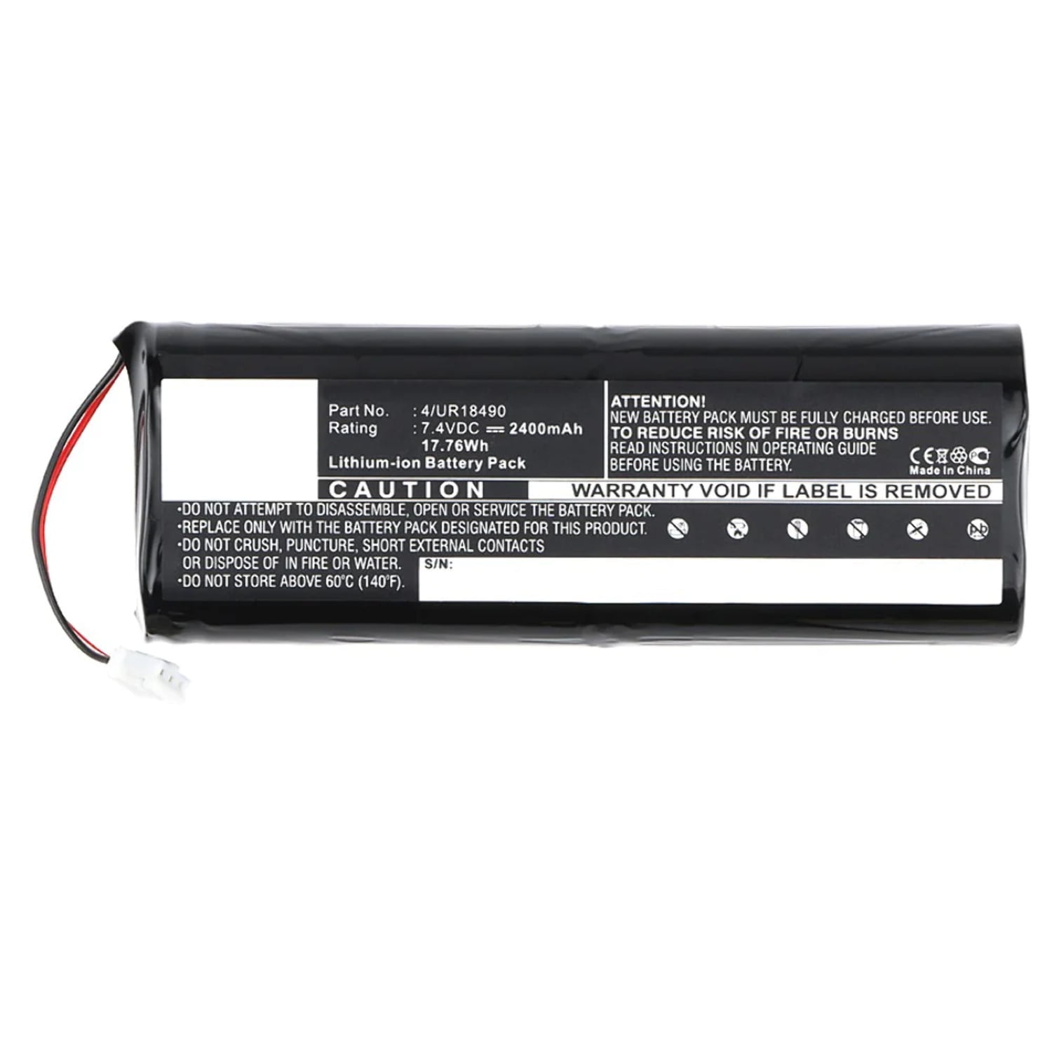 Batteries N Accessories BNA-WB-L7185 DVD Player Battery - Li-Ion, 7.4V ...