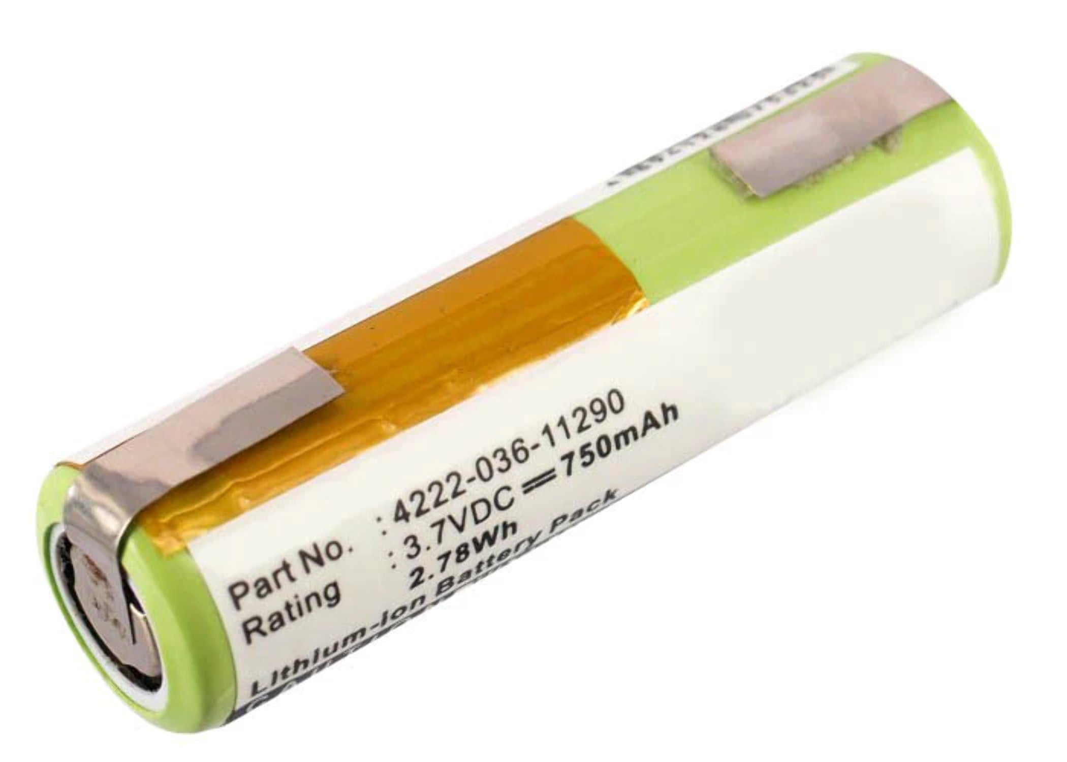 Batteries N Accessories BNA-WB-L7360 Shaver Battery - Li-Ion, 3.7V, 750 ...