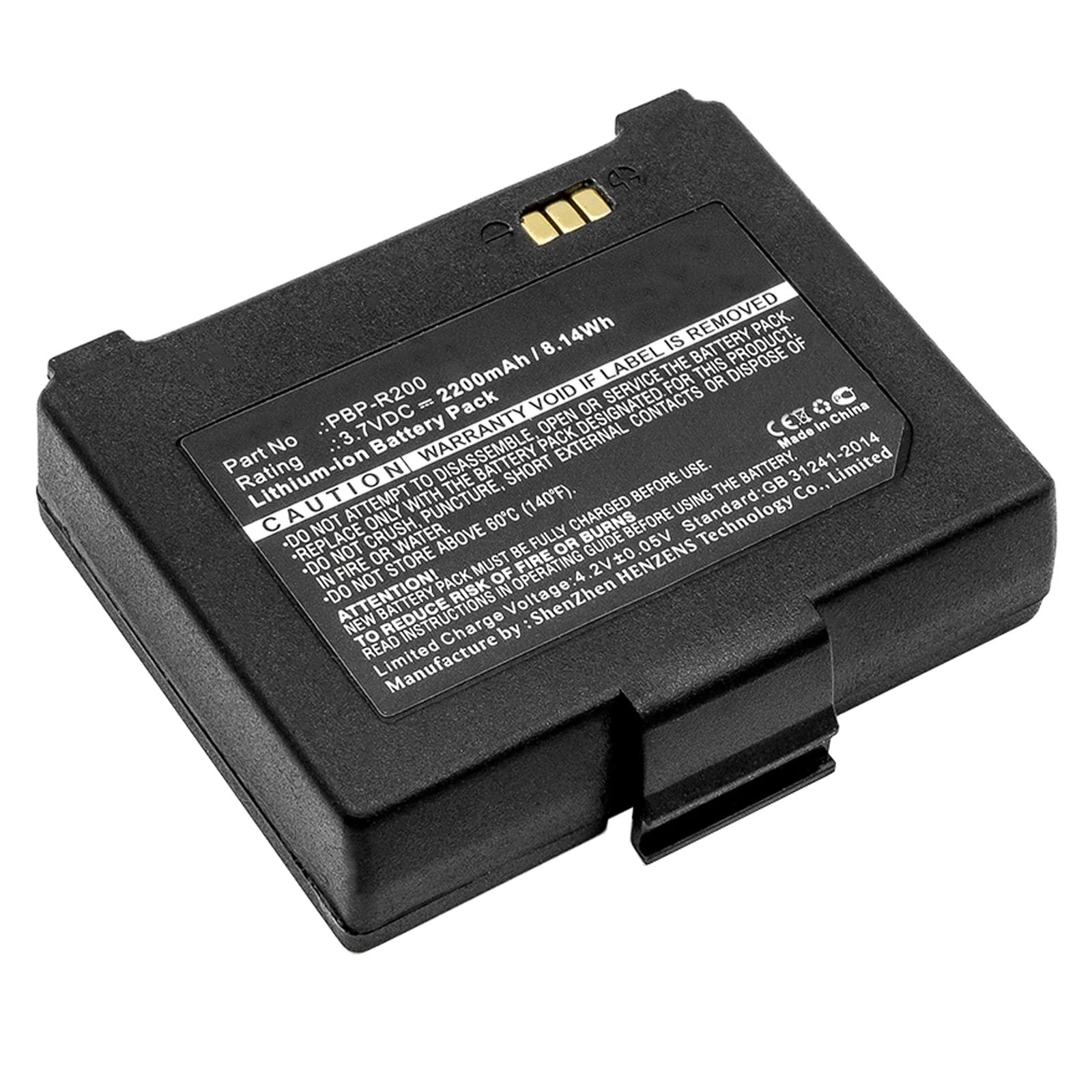 Batteries N Accessories BNA-WB-L8460 Mobile Printer Battery - Li-ion, 3 ...
