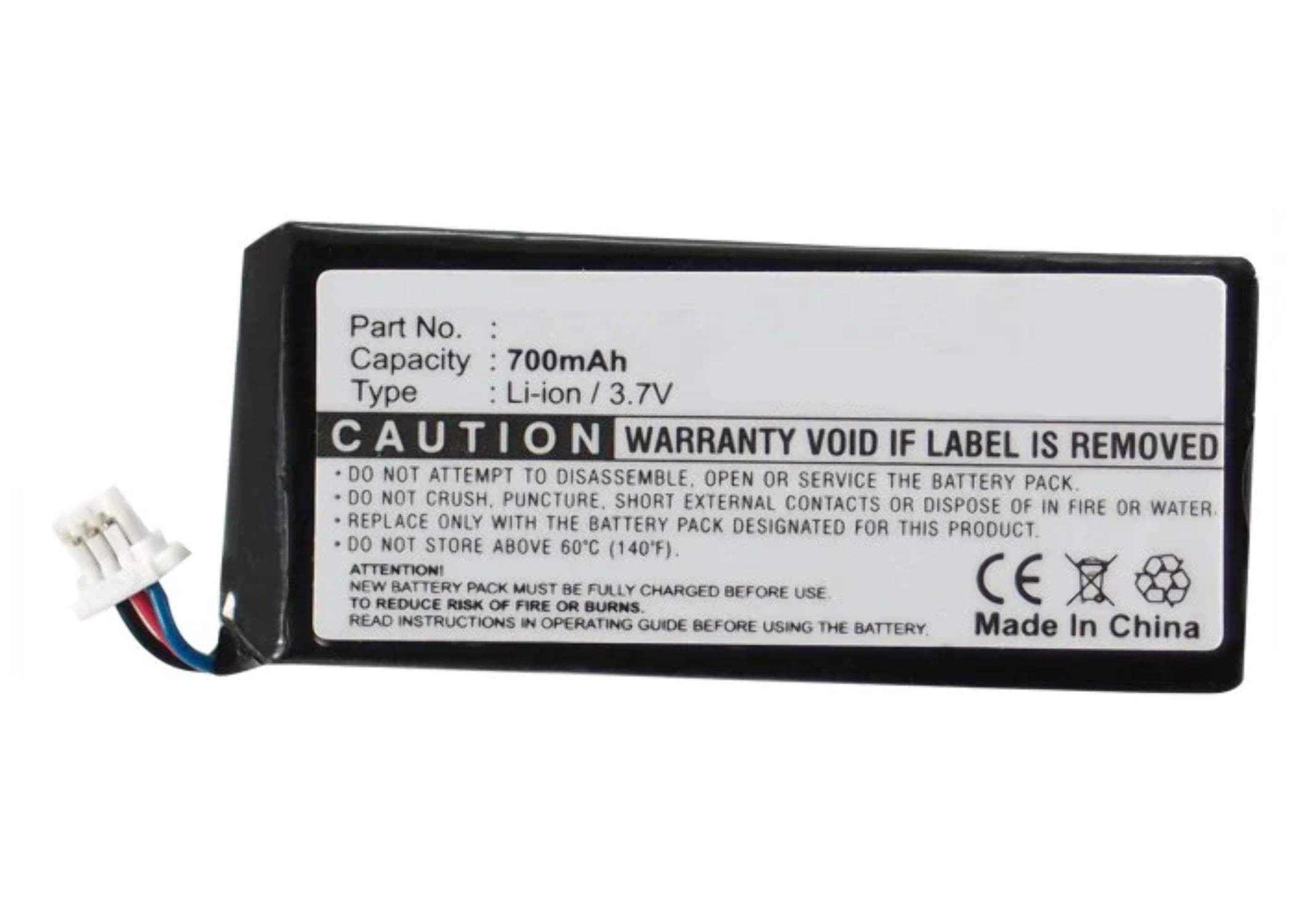 Batteries N Accessories BNA-WB-L8857-PL Player Battery - Li-ion, 3.7V ...