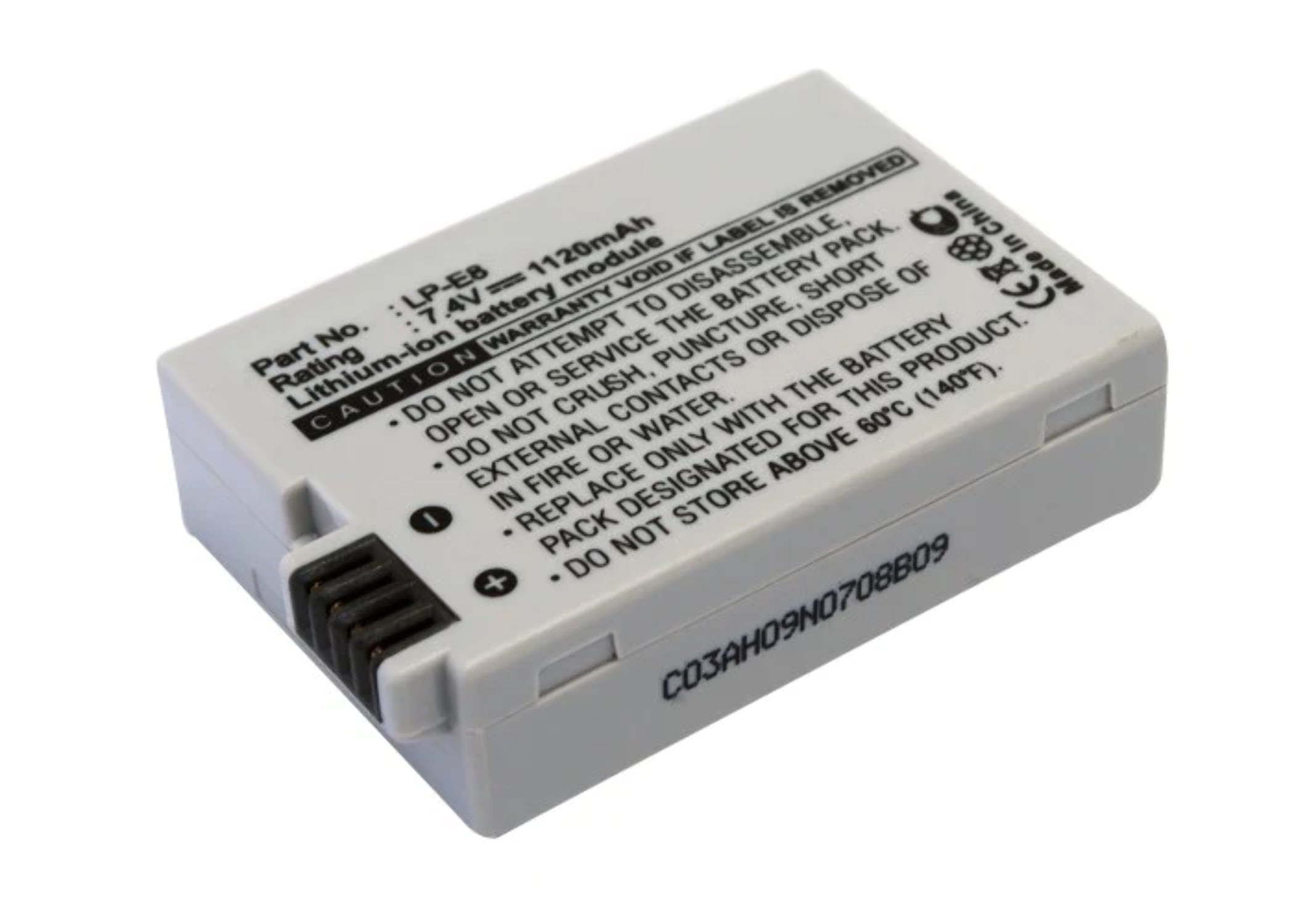 Batteries N Accessories BNA-WB-LPE8 Digital Camera Battery - li-ion, 7 ...