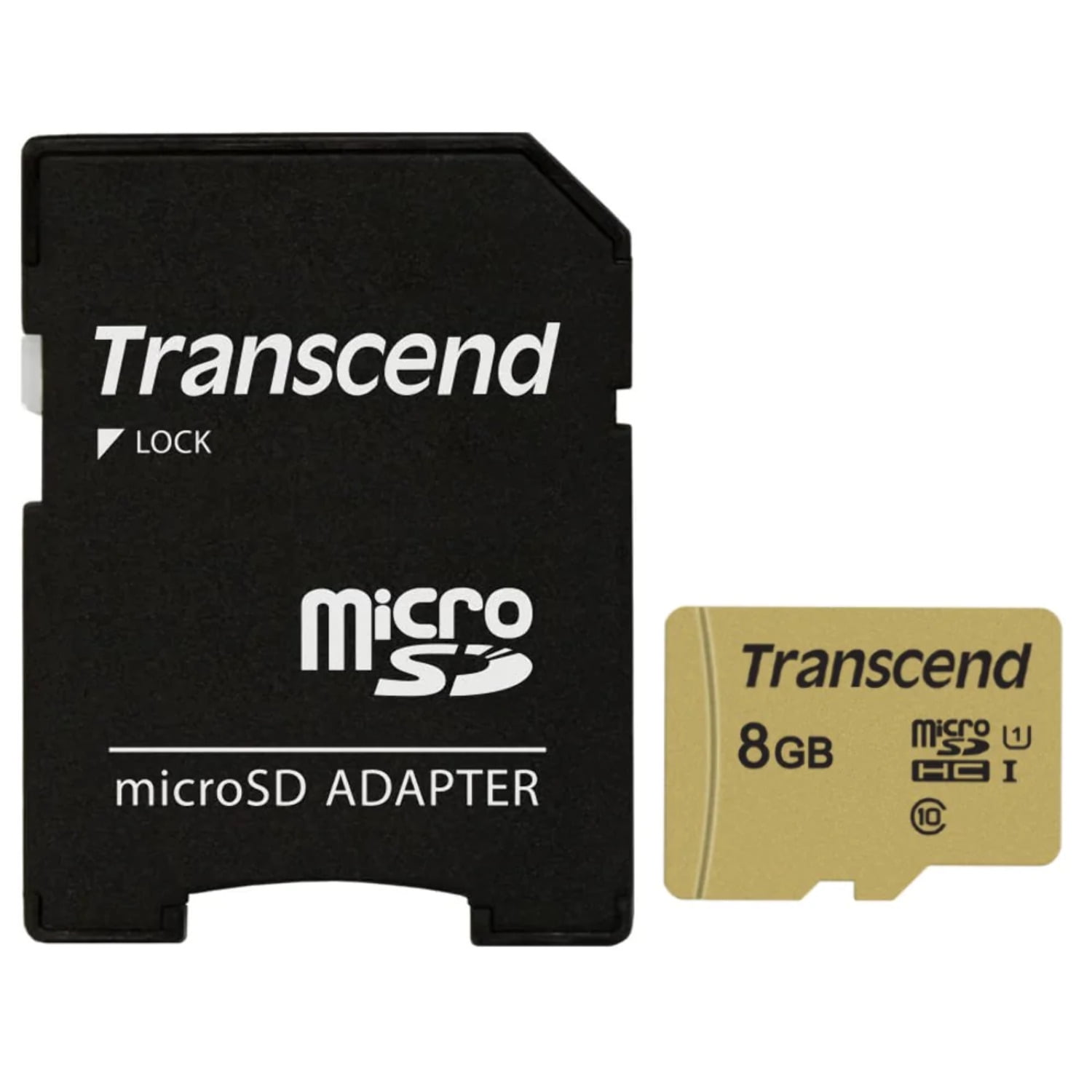 Batteries N Accessories BNA-WB-MSD8GB 8 GB microSD Memory Card with SD ...