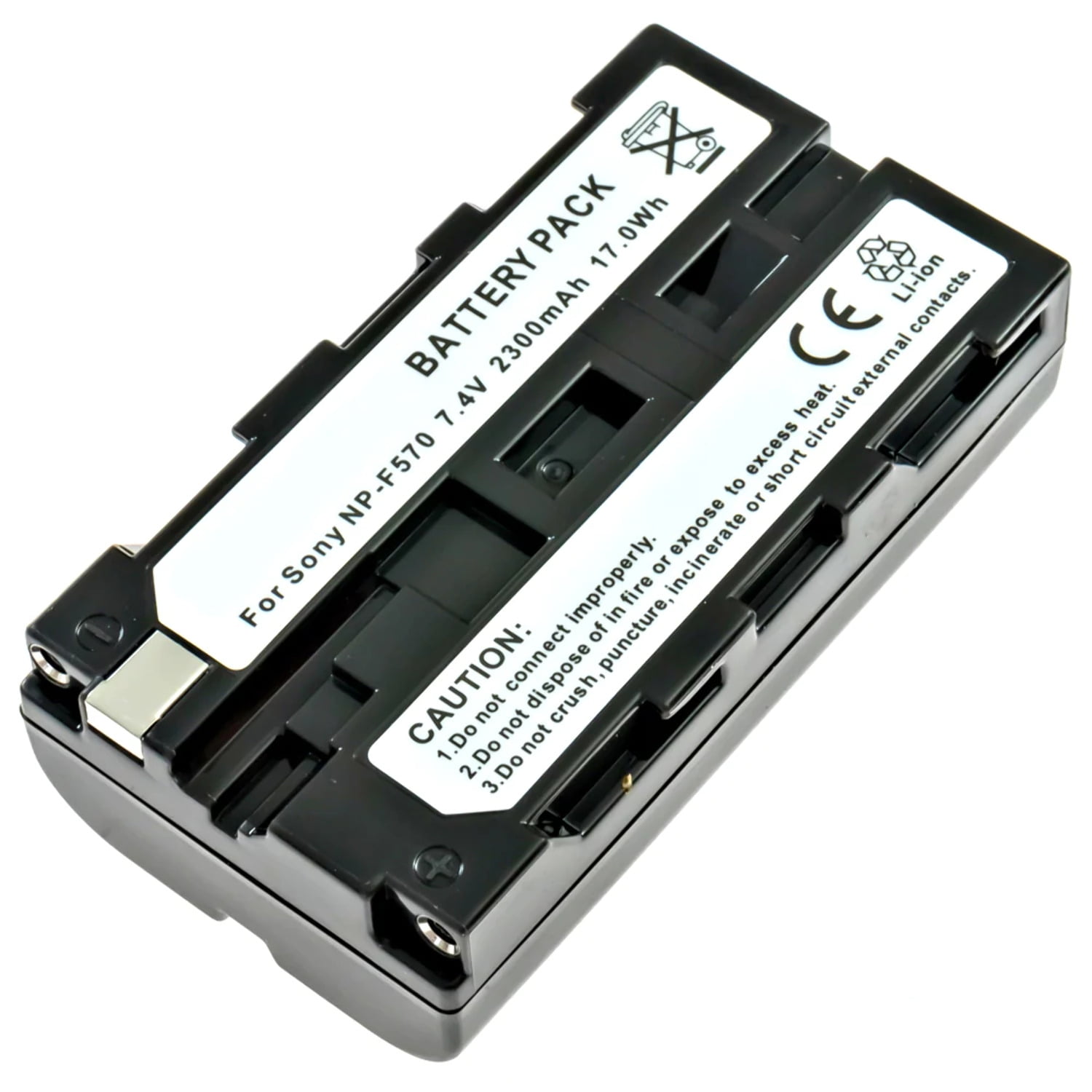 Batteries N Accessories BNA-WB-NPF570 Camcorder Battery - Li-Ion, 7.4V, 2000 mAh, Ultra High ...