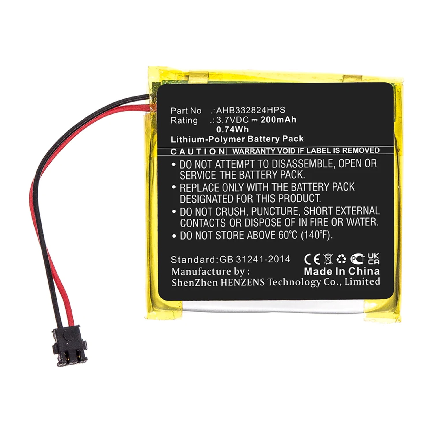 Batteries N Accessories BNA-WB-P17058 Smartwatch Battery - Li-Pol, 3.7V ...
