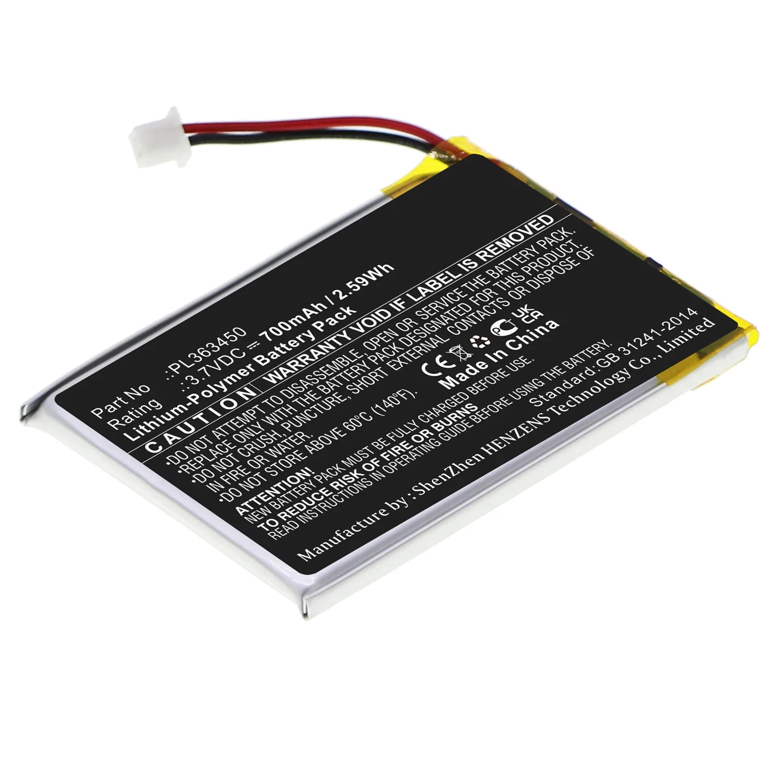 Batteries N Accessories BNA-WB-P17590 Wireless Headset Battery - Li-Pol ...
