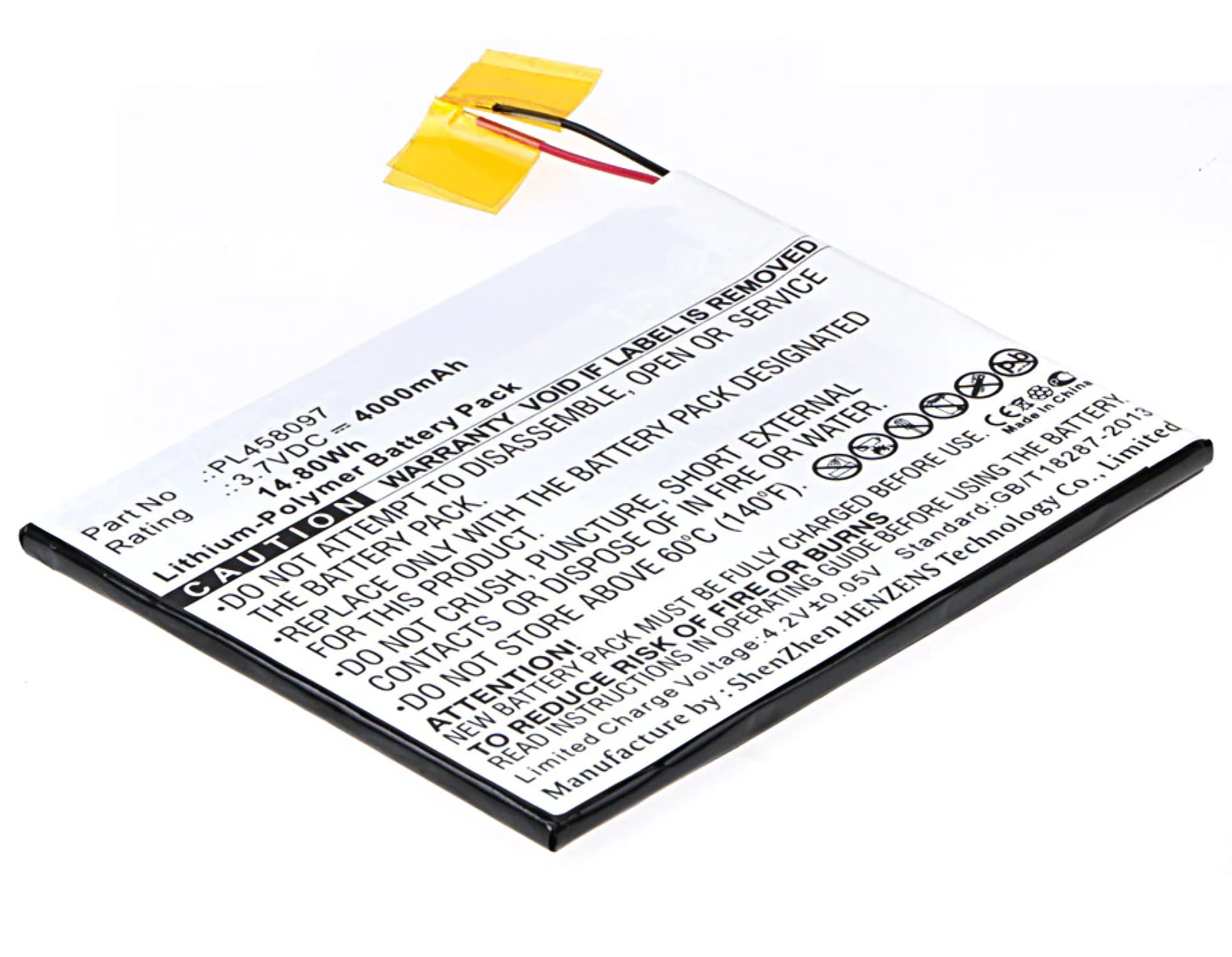 Batteries N Accessories BNA-WB-P5169 Tablets Battery - Li-Pol, 3.7V ...