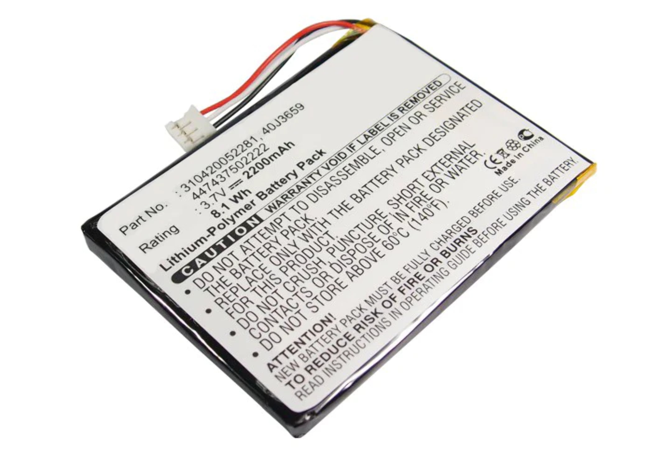 Batteries N Accessories BNA-WB-P7350 Remote Control Battery - Li-Pol, 3 ...