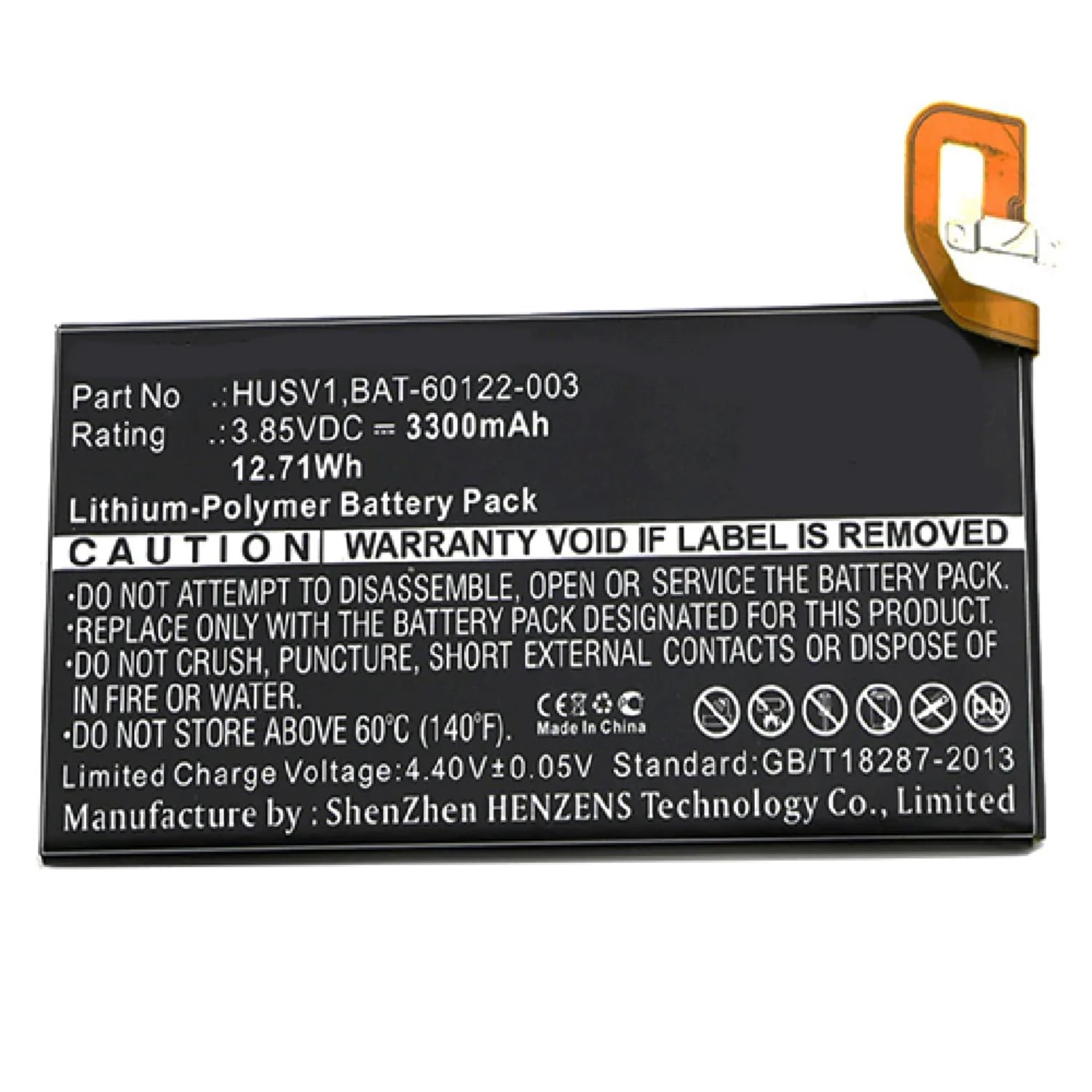 Batteries N Accessories BNA-WB-P8260 Cell Phone Battery - Li-Pol, 3.85V ...