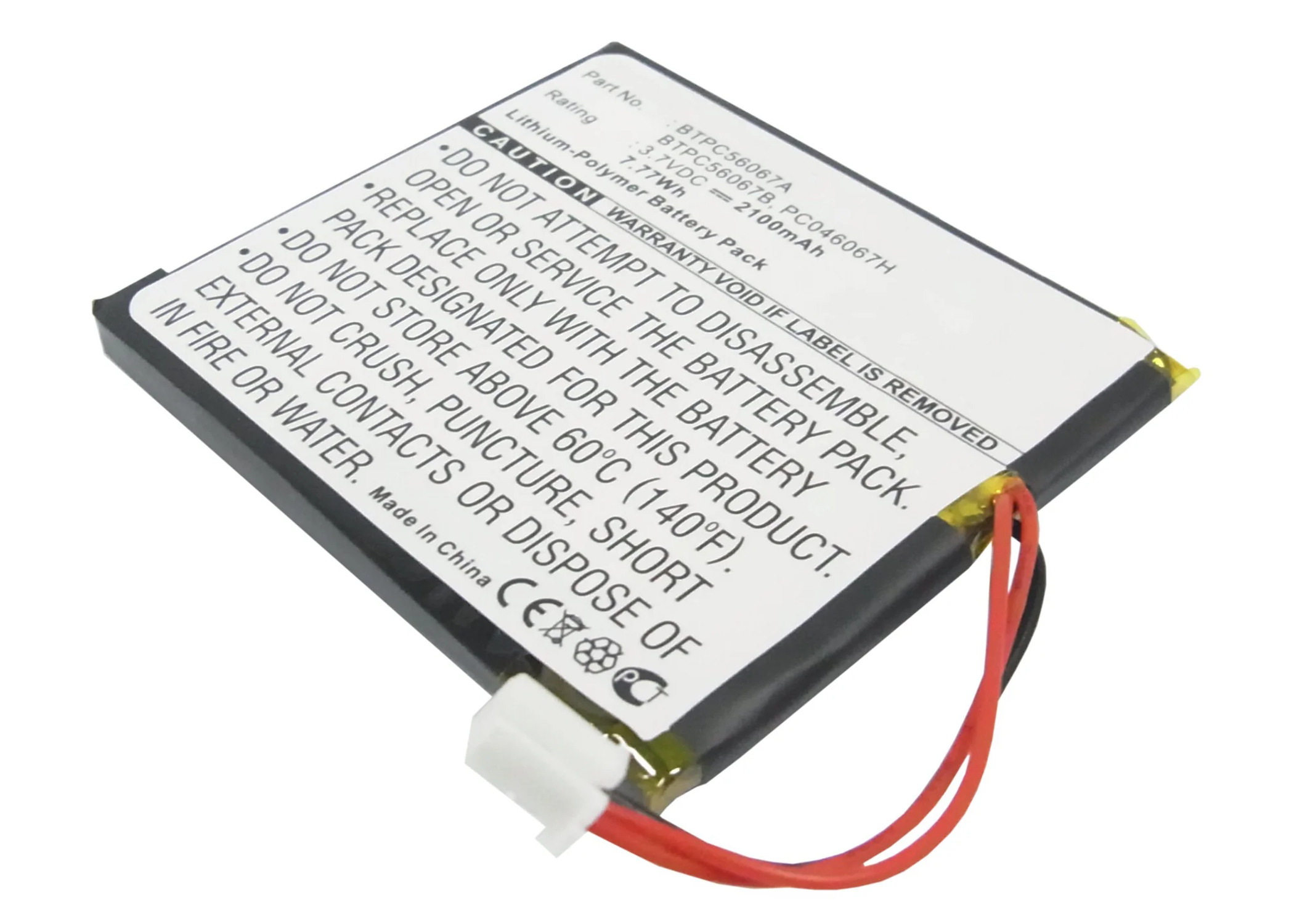 Batteries N Accessories BNA-WB-RLP-008-2.1 Remote Control Battery - Li ...