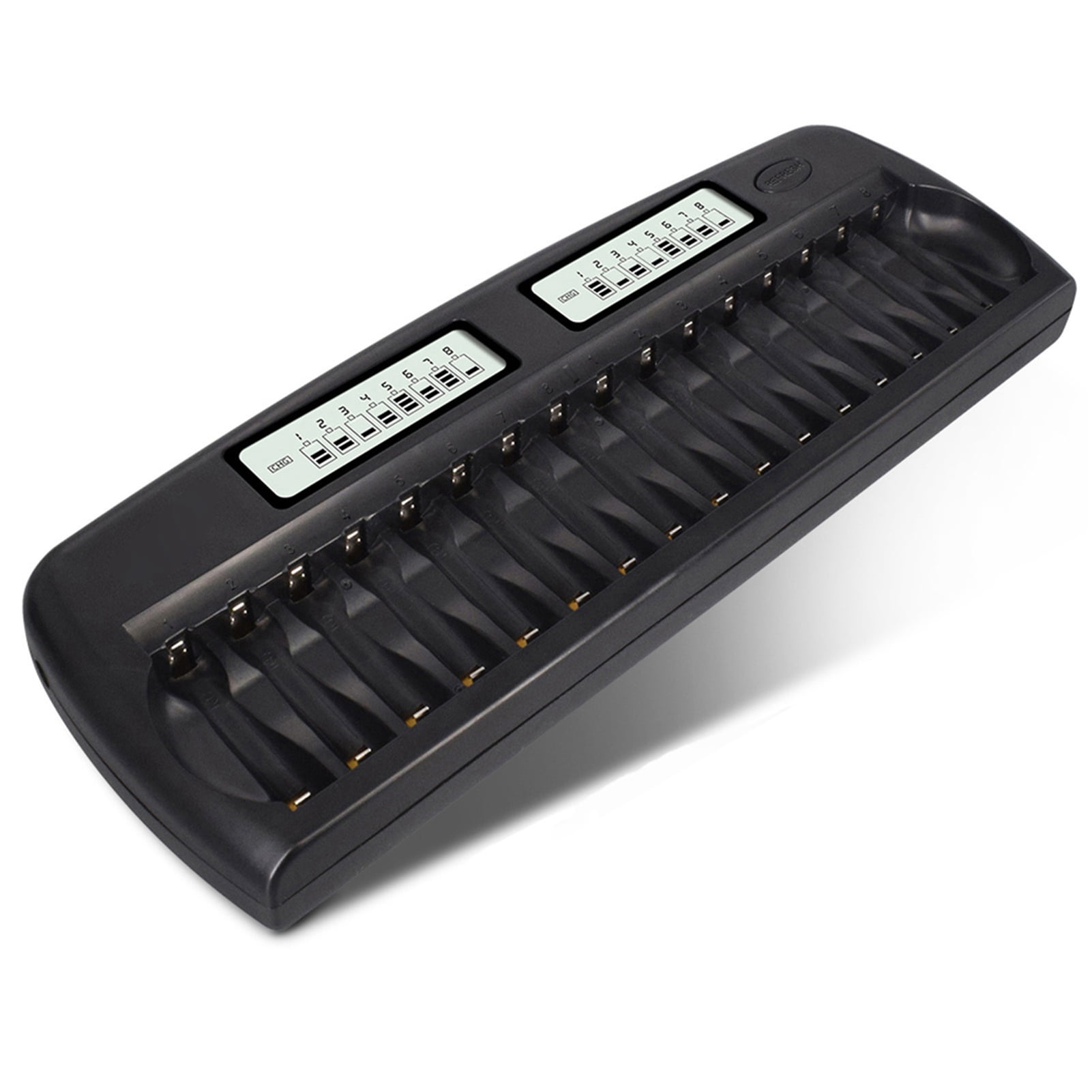 Batteries PL-NC31 Universal Intelligent Battery Charger Two 3 Inch LCD ...