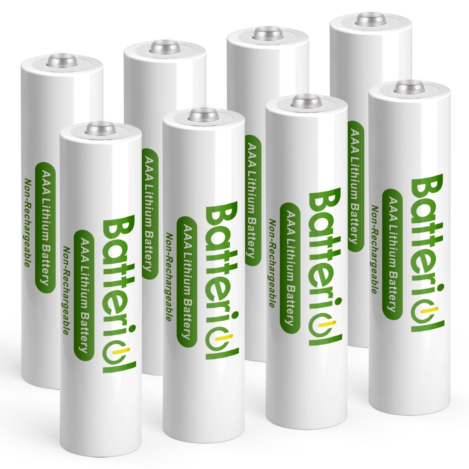 Batteriol aaa Lithium Batteries, 1.5V Long Lasting for Flashlight ...