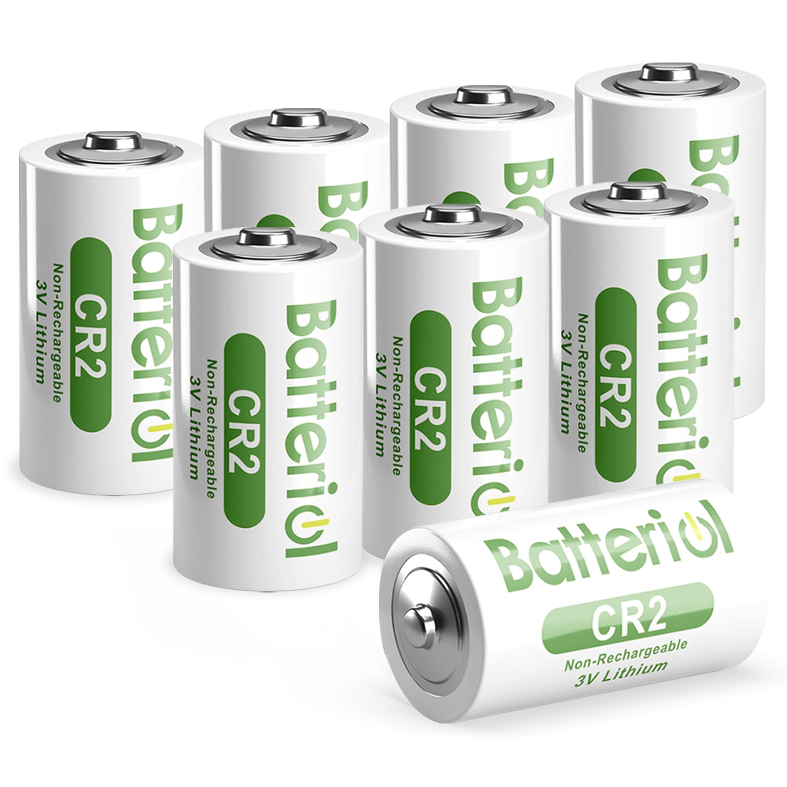 Batteriol CR2 Lithium Battery, 3 Volt Lithium Batteries CR15h270 for Golf Range Finder, Photo ...