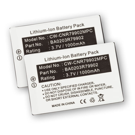 Centenex Electronics Battery 2-Pack, Li-ion, Compatible with Creative ...