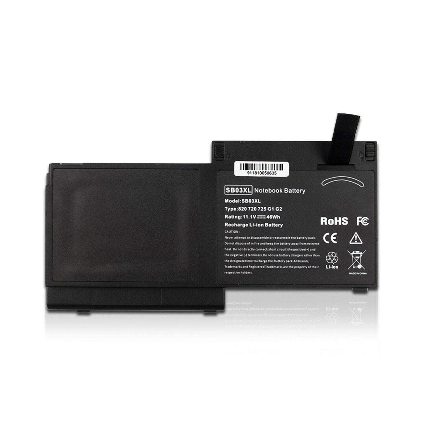 Battery 46WH For HP Elitebook 820 G2 Series - Walmart.com