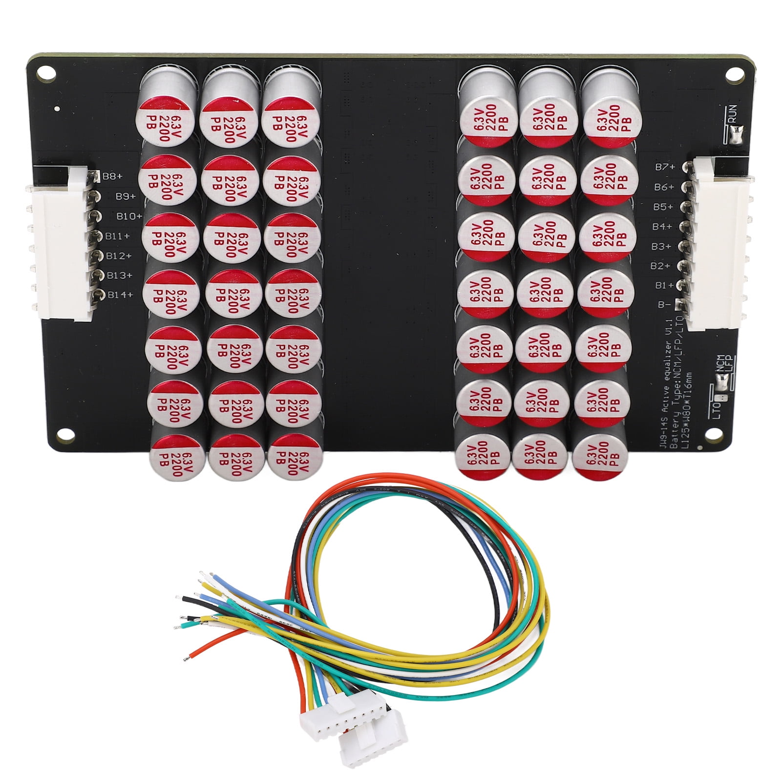 Battery Active Equalizer 10 to 14S Active Equalizer Balancer NCM Li Ion LTO Battery Balance ...