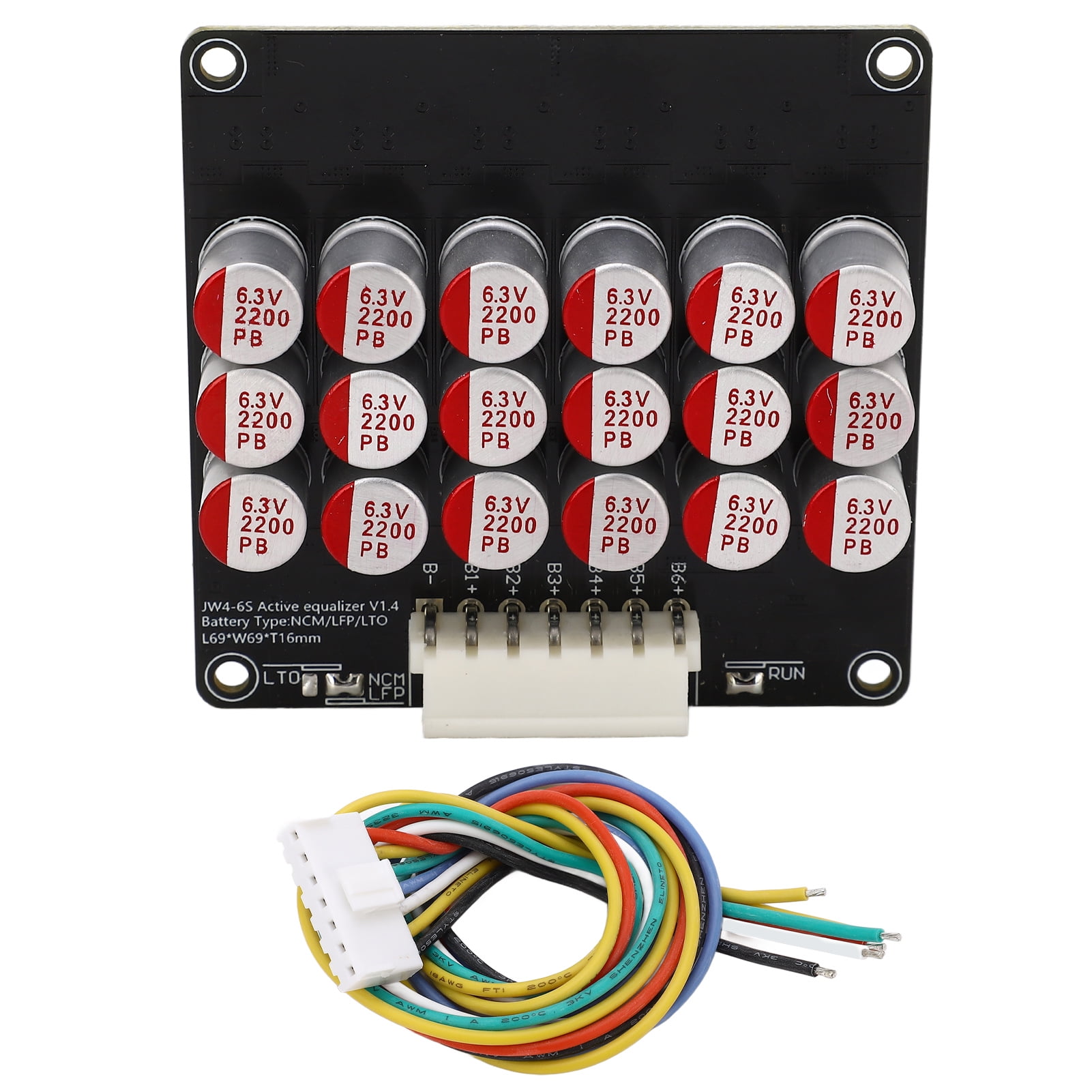 Battery Active Equalizer 6S 1.8V?4.5V Capacitor Balance Board Energy Transfer Balancer Module ...