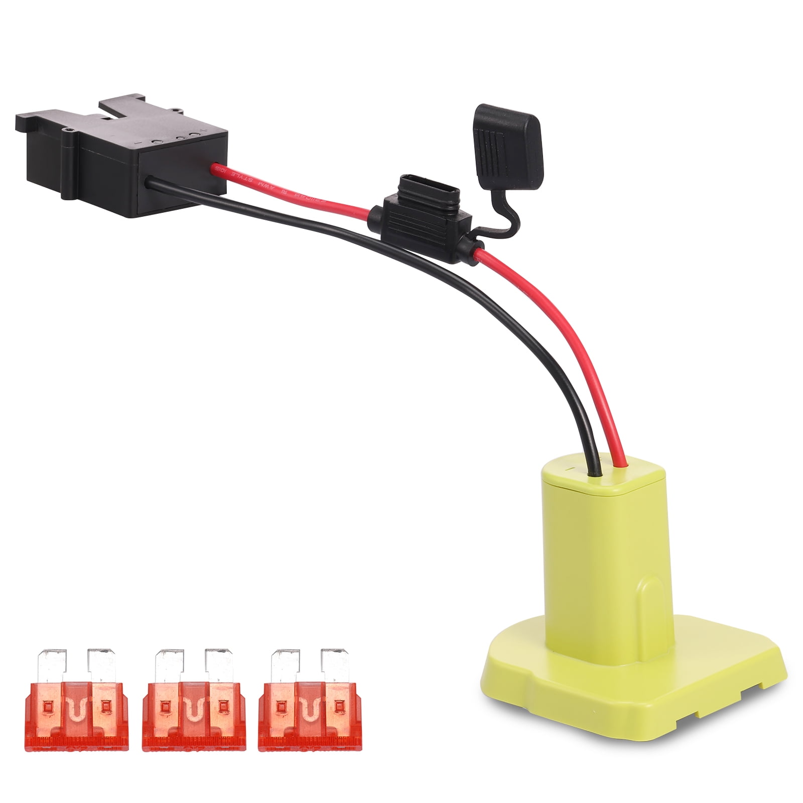 Battery Adapter for 18V Battery with Wire Harness Connector Safe ...