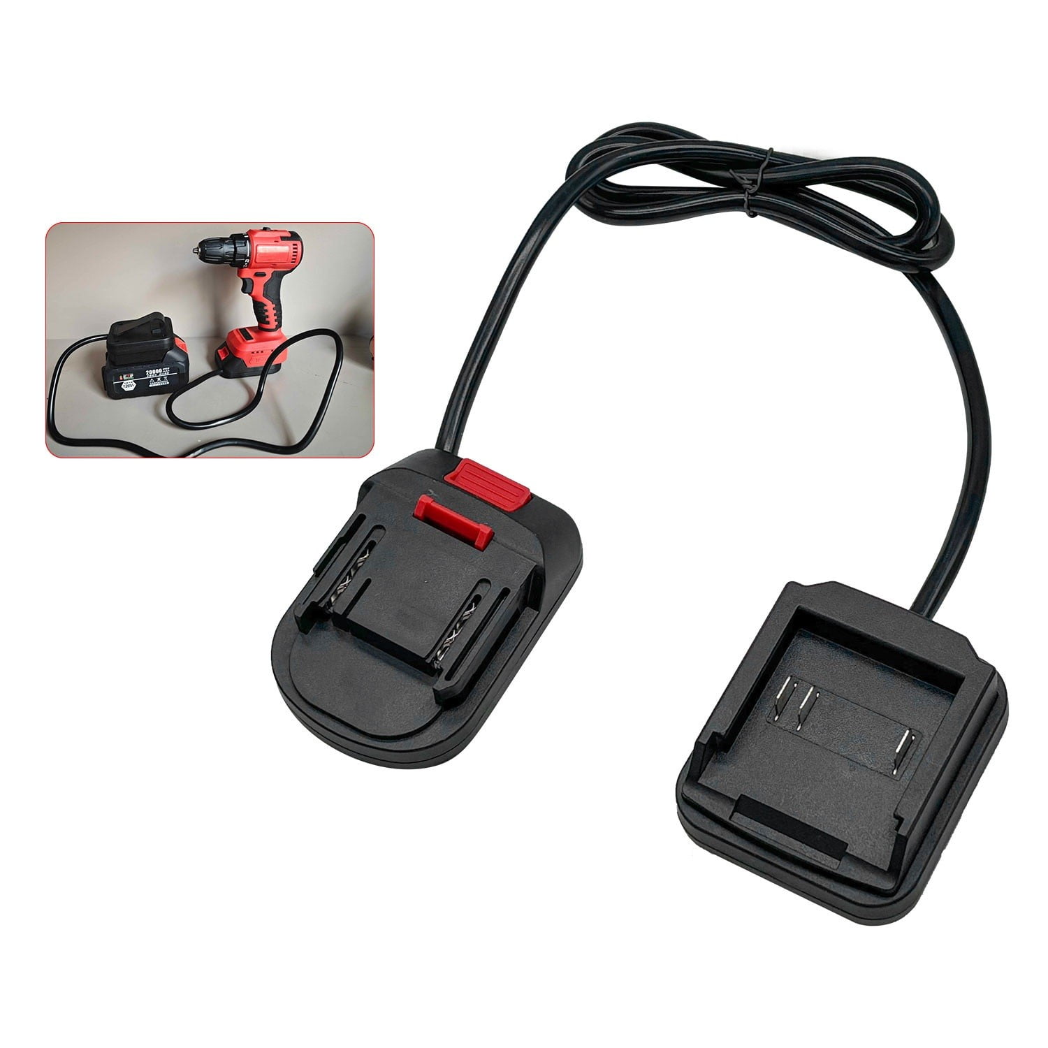 Battery Adapter Cable Connector For BL1830 BL1840 BL1850 for dayi for ...