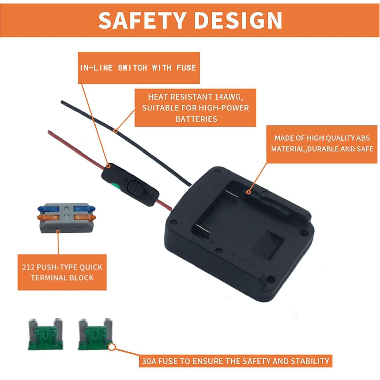 Battery Adapter Converter Dock Power Connector Conversion Kit for Bosch ...