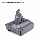 Battery Adapter Converter For Ein*hell 18V Battery to For Dy*son V6 ...