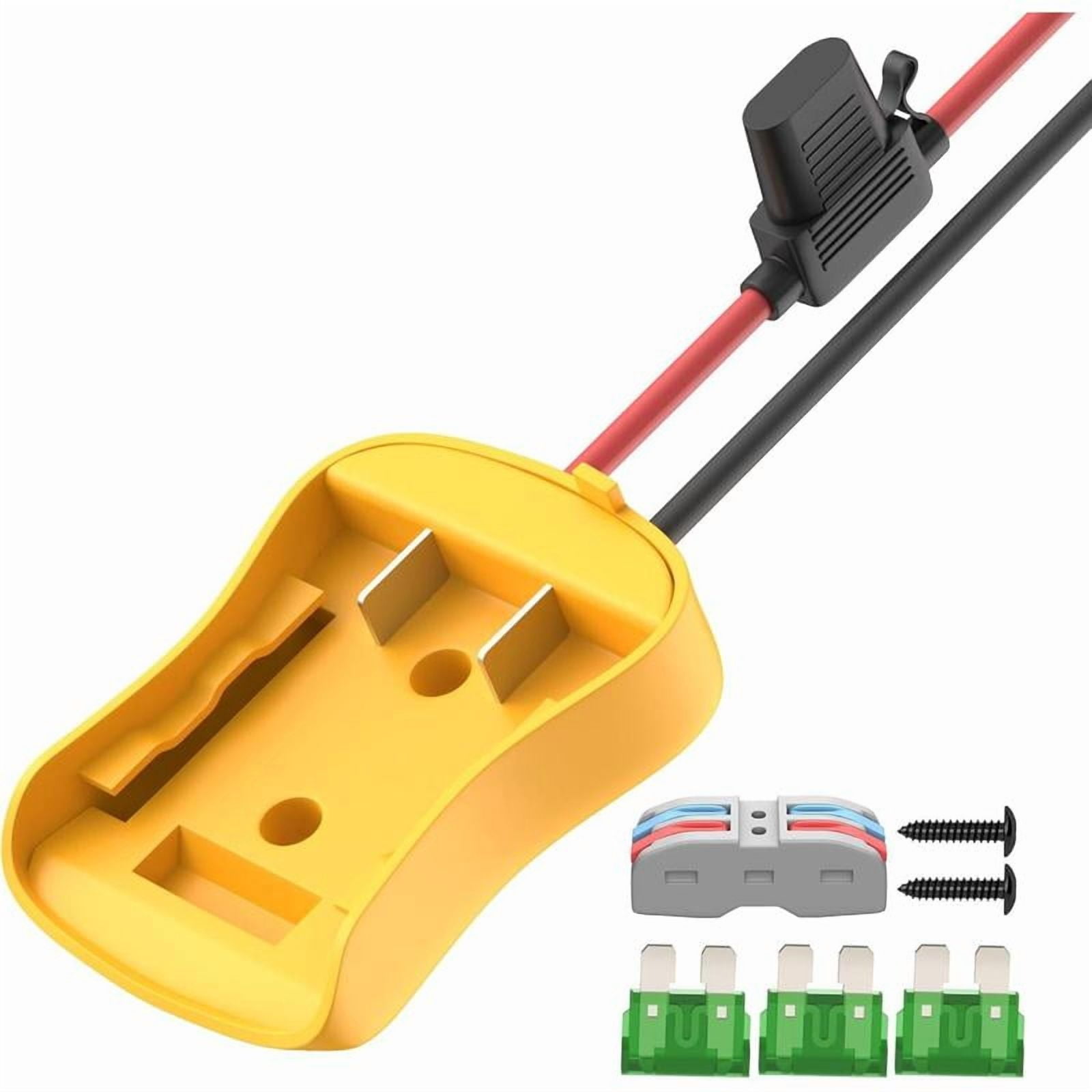 Battery Adapter Converter Kit for Power Wheel, 20V Battery Compatible ...