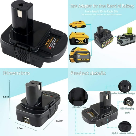 Ryobi Battery Adapter