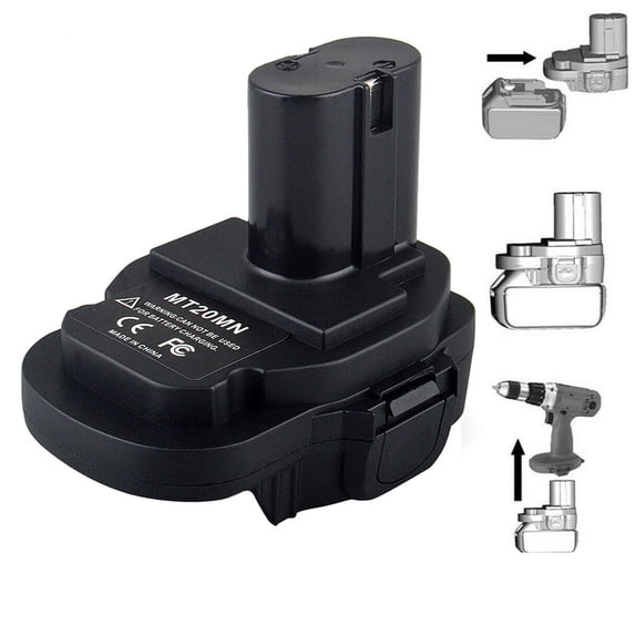 Battery Adapter For Makita 18V Li-Ion Convert to For Makita Ni-Cd/Ni-Mh ...