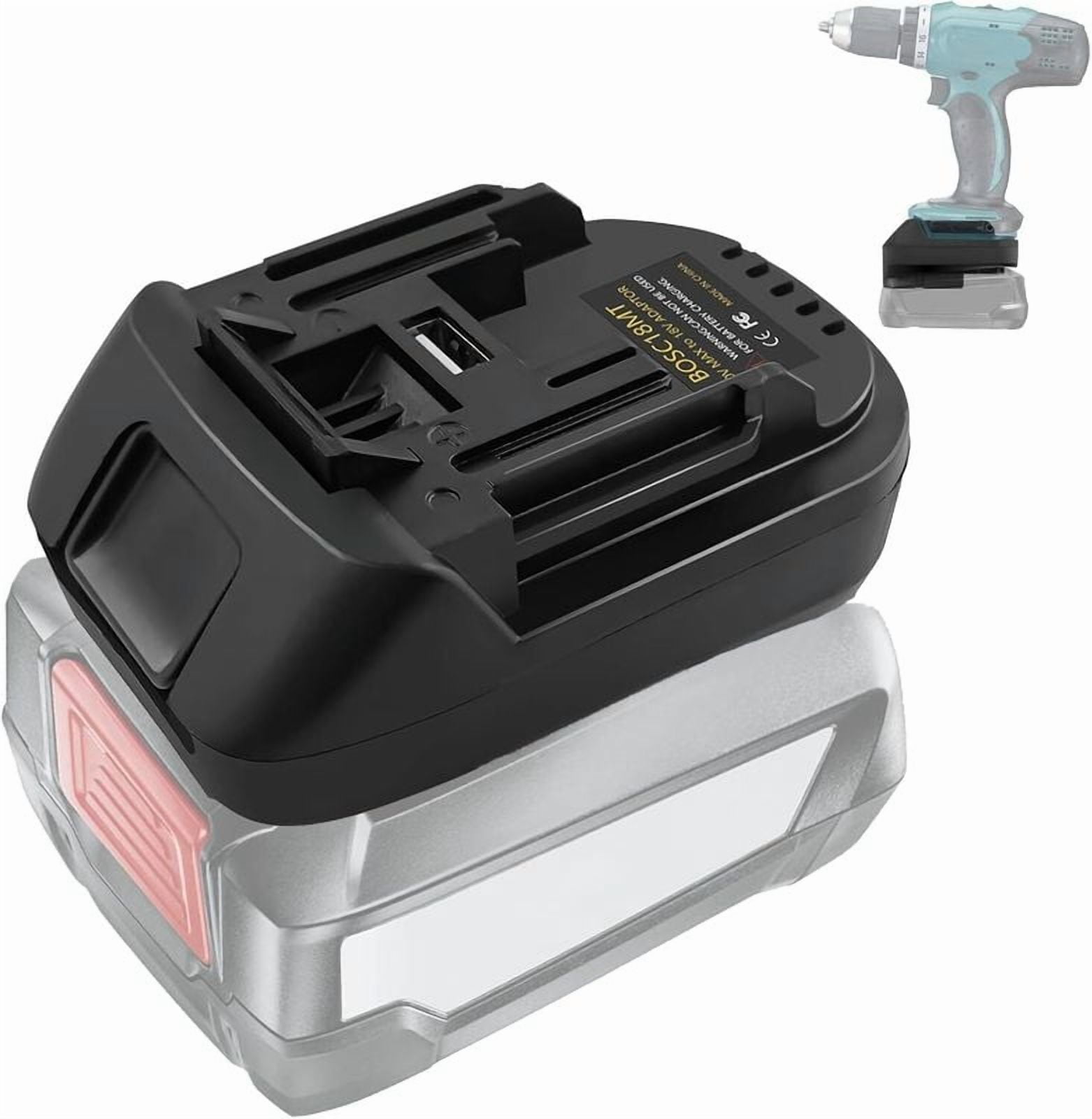 Battery Adapter for Bos*ch 18V PBA Series Li-ion Battery Converter to ...