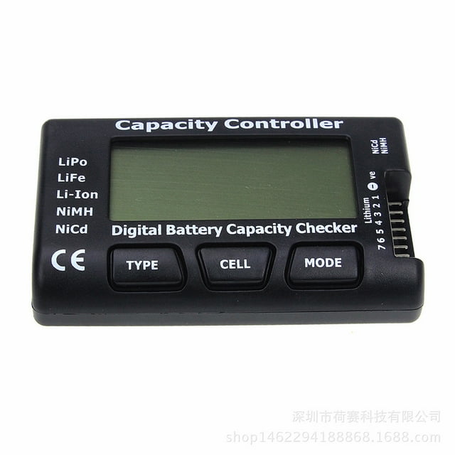 Battery Balancer Capacity Controller Tester CellMeter-7 LiPo LiFe Li-Fe ...
