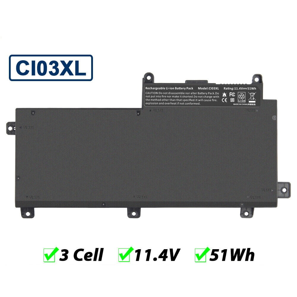 Battery CI03XL For HP ProBook 650 G3 - Walmart.com
