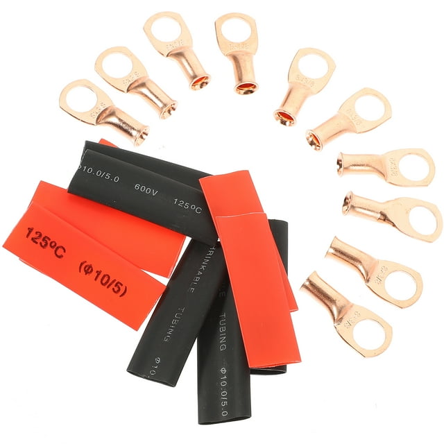 Battery Cable Ends Gauge Wire Connectors Lugs Crimp Marine Aawirelees ...