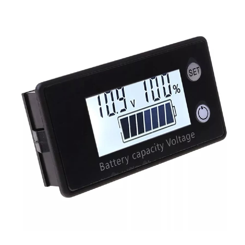 Battery Capacity Indicator DC 8V-100V Lead Acid Lithium LiFePO4 Car ...
