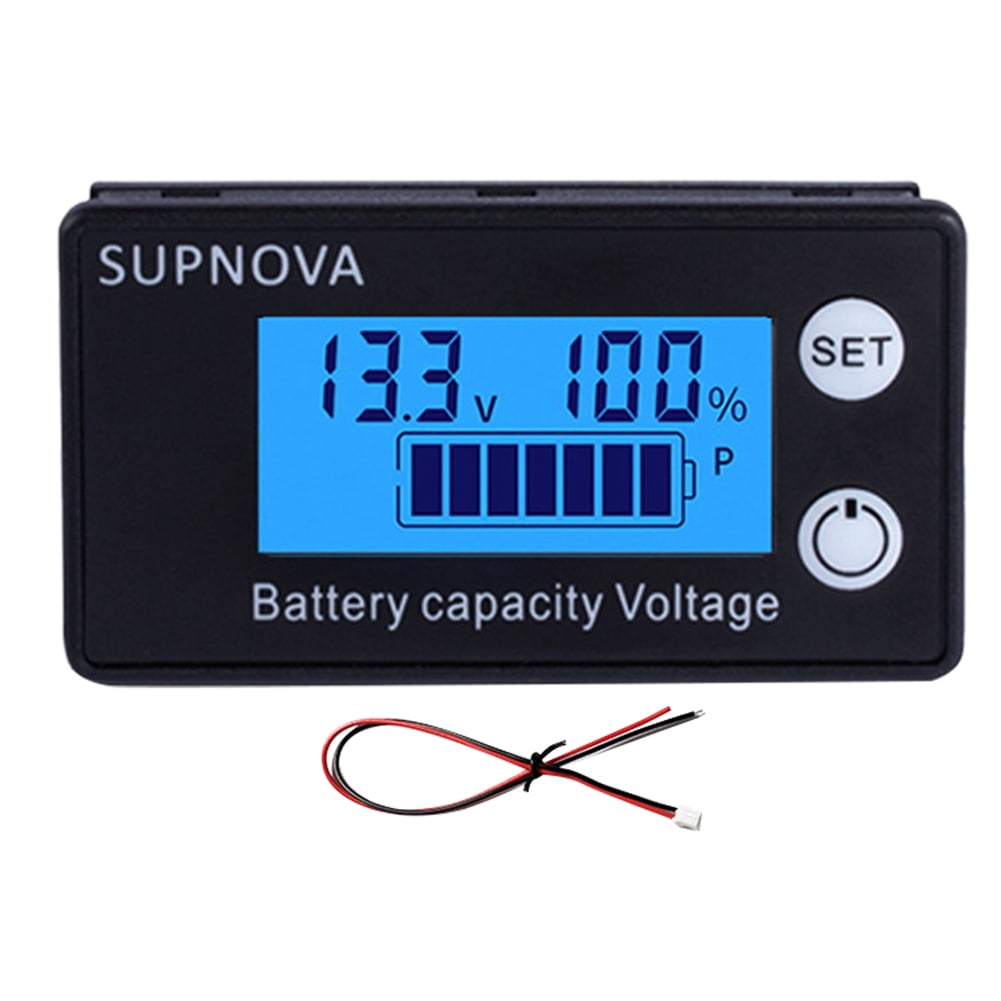 Battery Capacity Indicator Lead-acid Lithium LiFe PO4 Battery Fuel ...