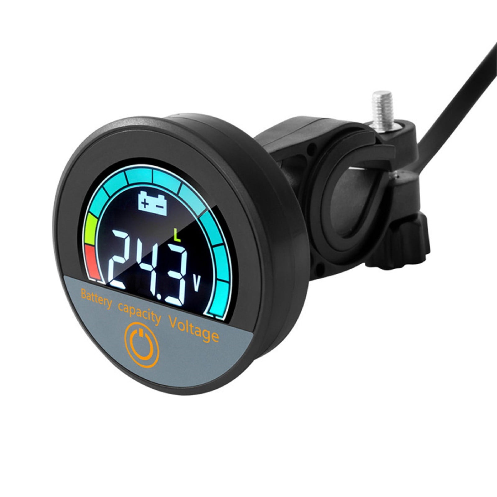 Battery Capacity Voltage Meter DC8-100V with Backlight LCD and Low ...